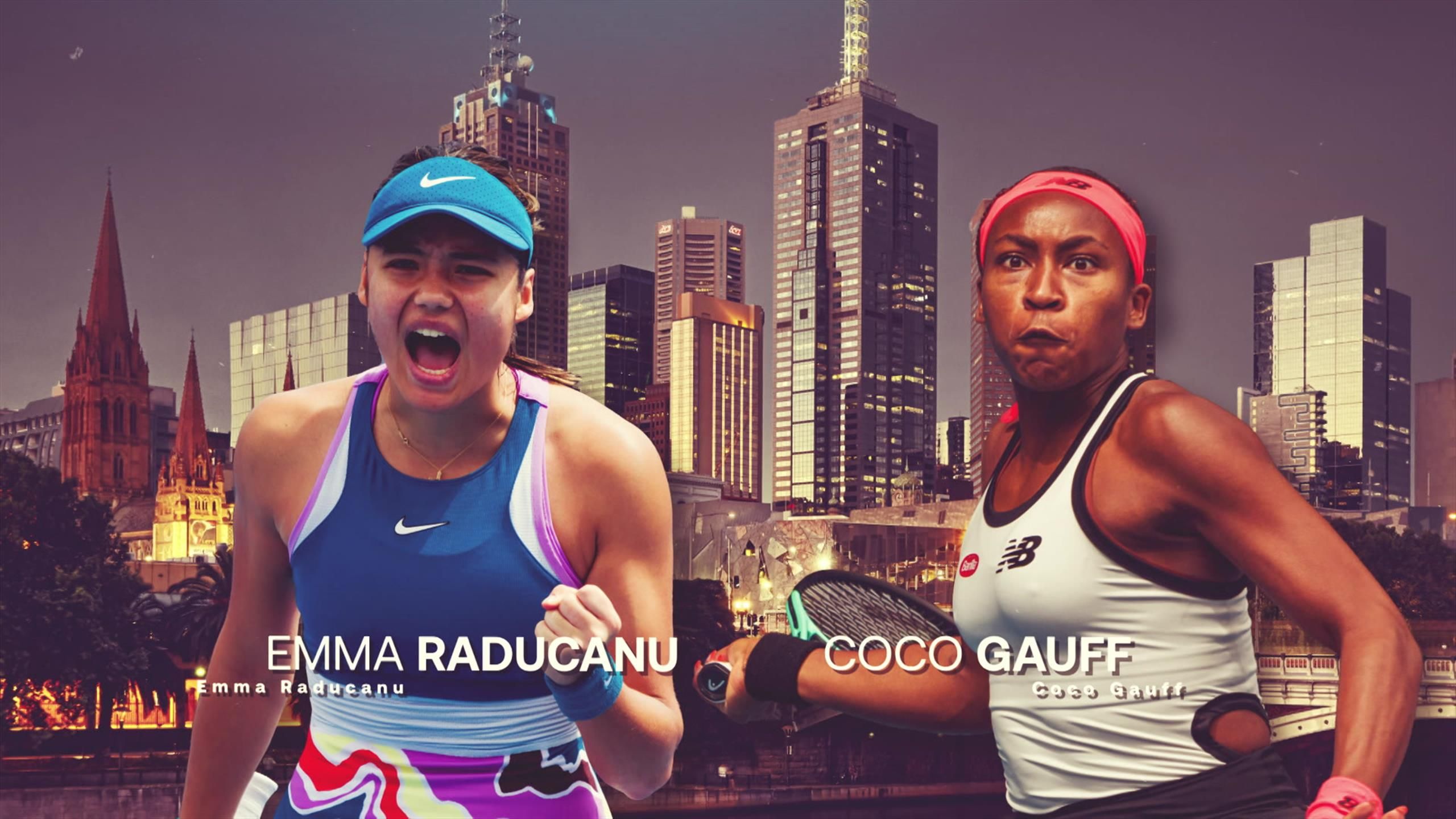 'I'm very up for this match!' - Emma Raducanu v Coco Gauff at ...