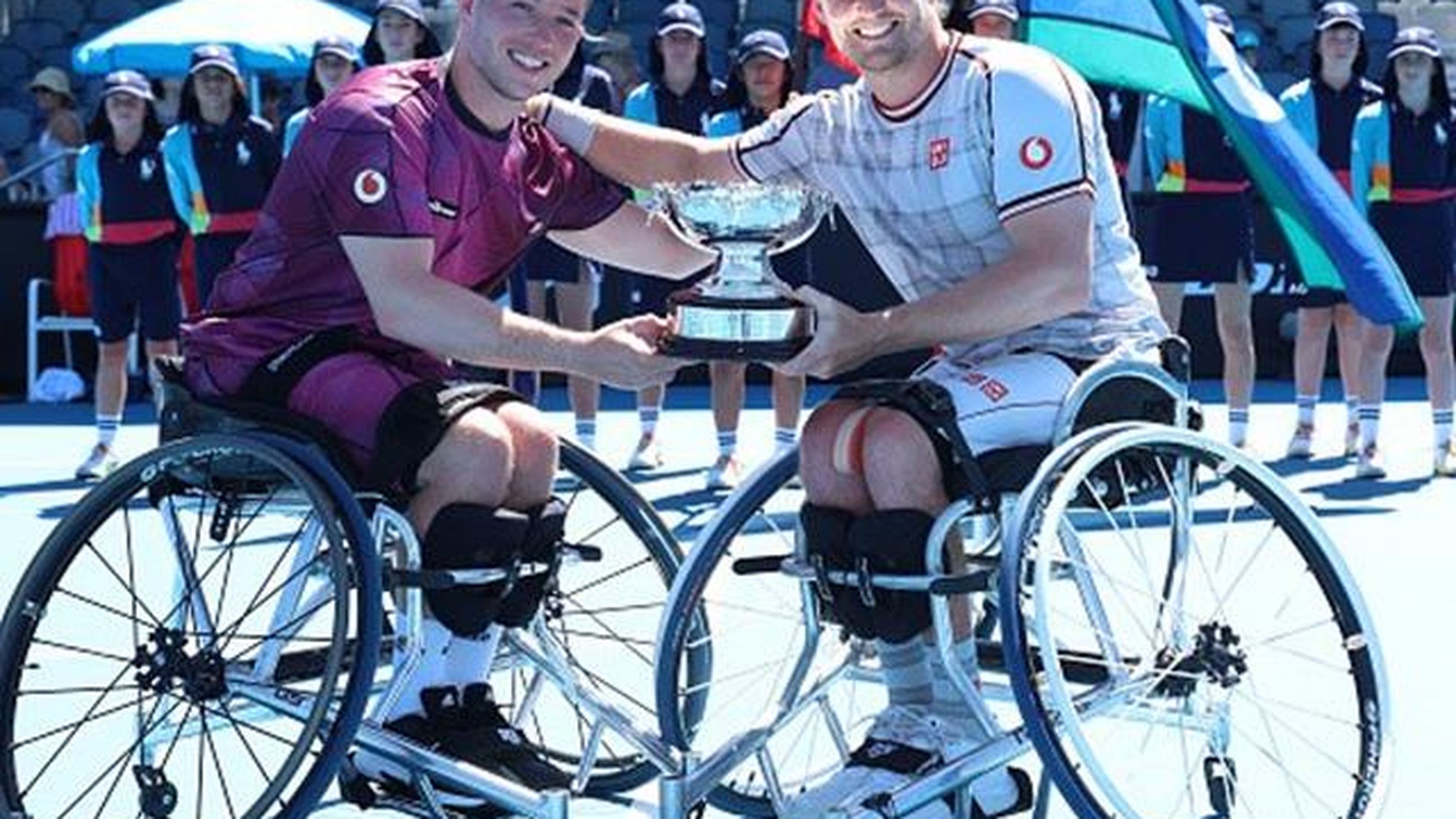 Britain's Alfie Hewett and Gordon Reid win Australian Open wheelchair ...