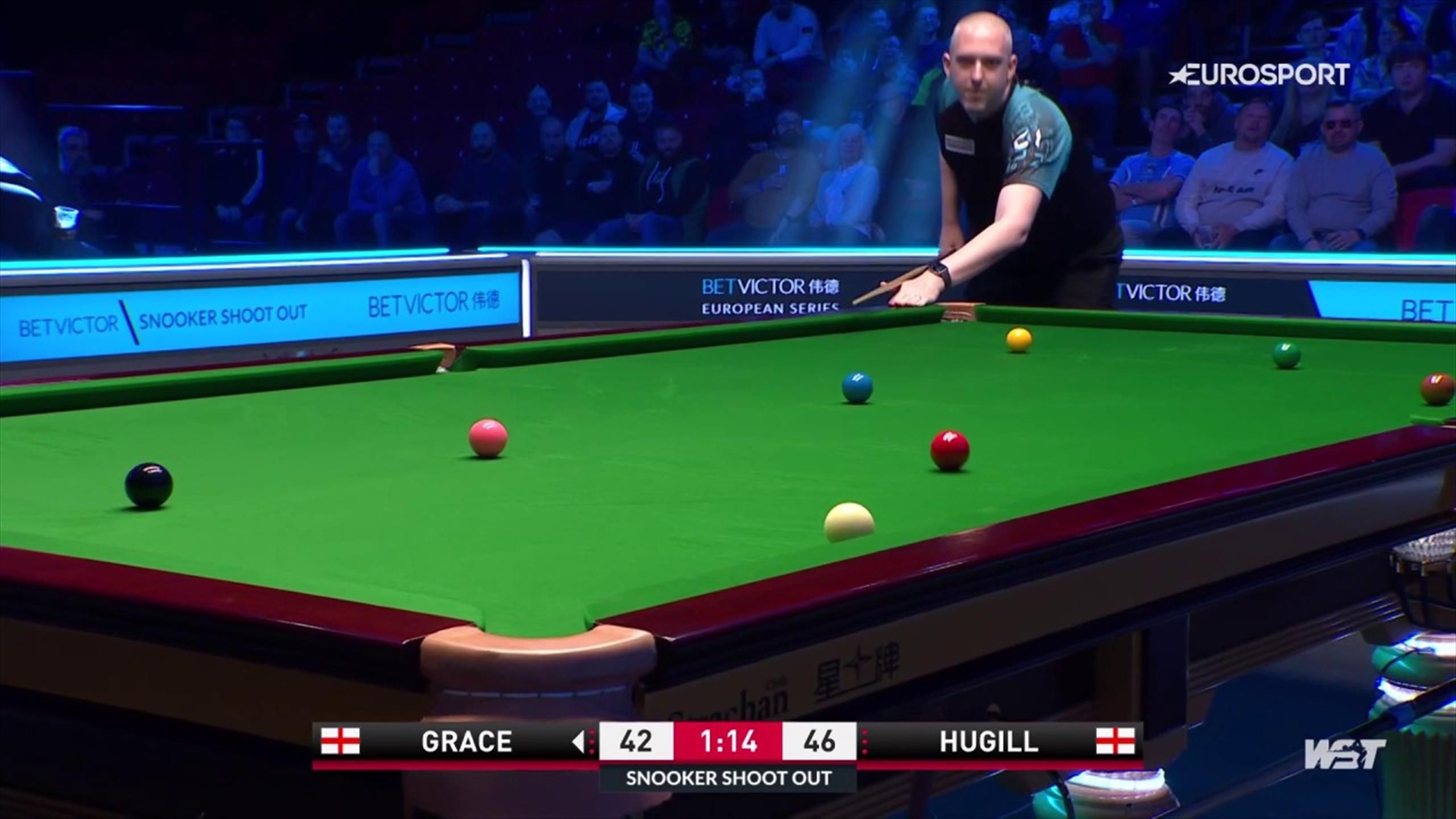 Snooker Shoot Out: 'What a fluke!' - David Grace wins after huge slice ...