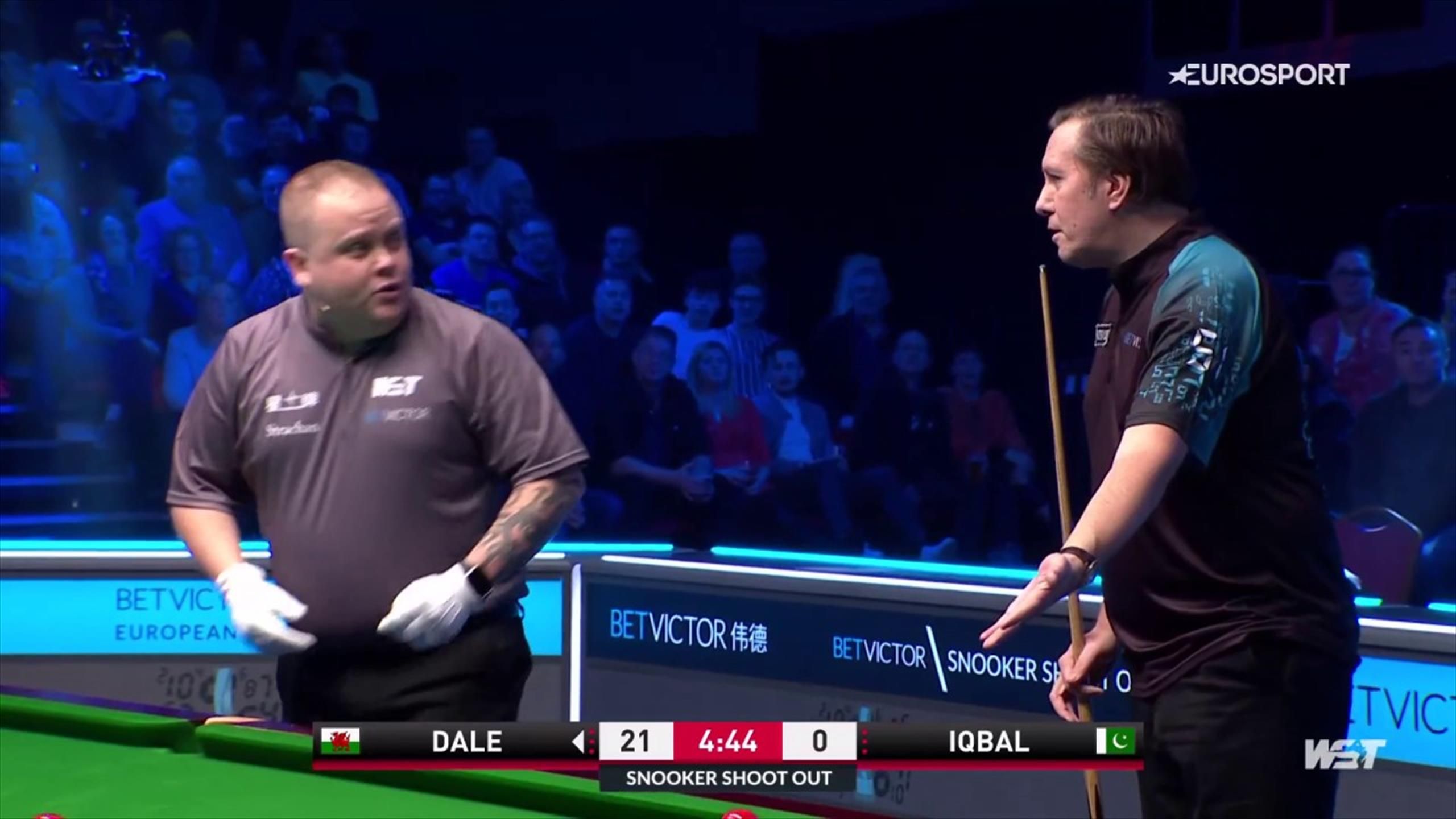 'I was furious' – Dominic Dale frustrated by referee’s decision during ...