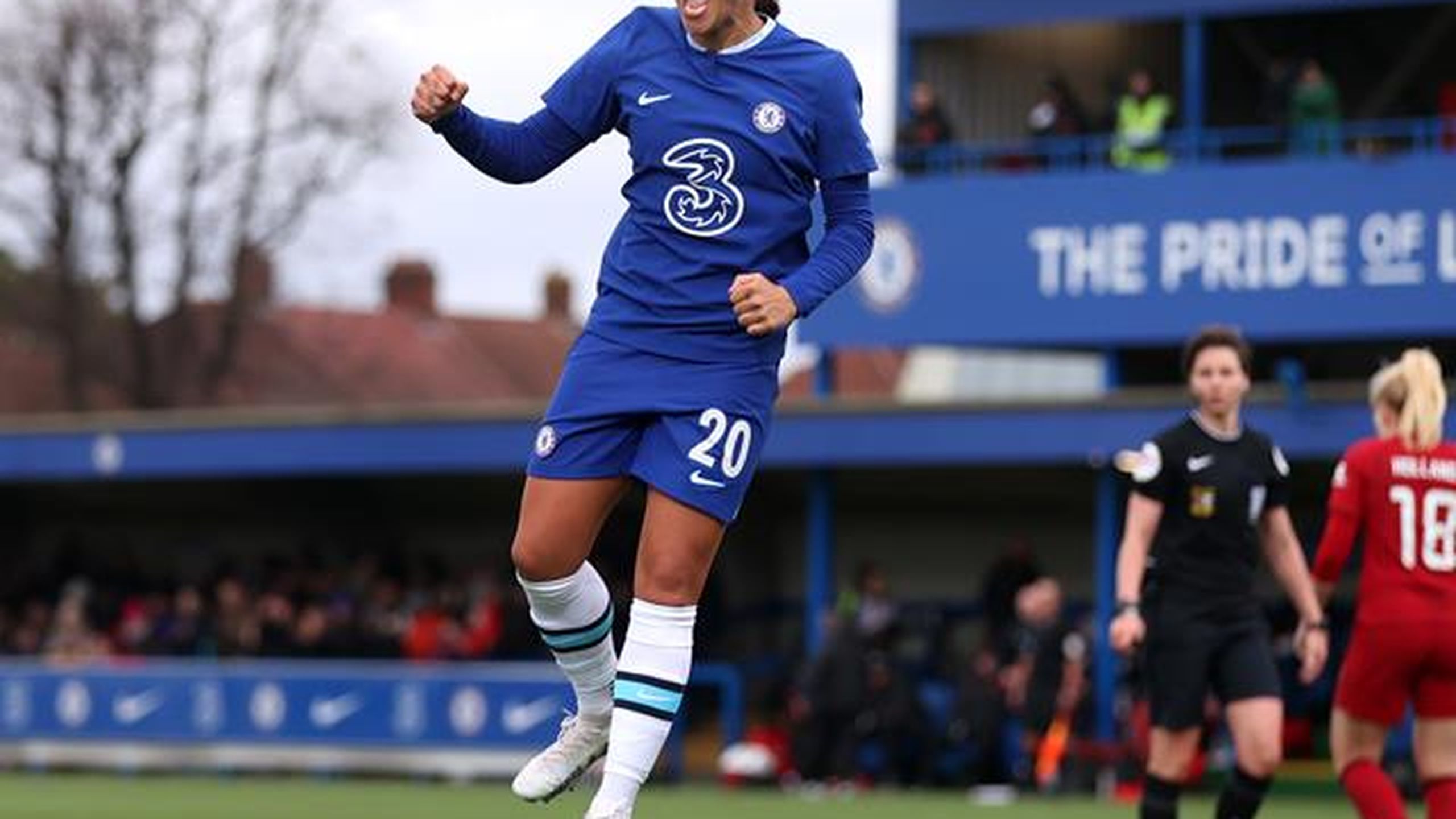 Sam Kerr sizzles with brilliant hat-trick as Chelsea beat Liverpool in ...