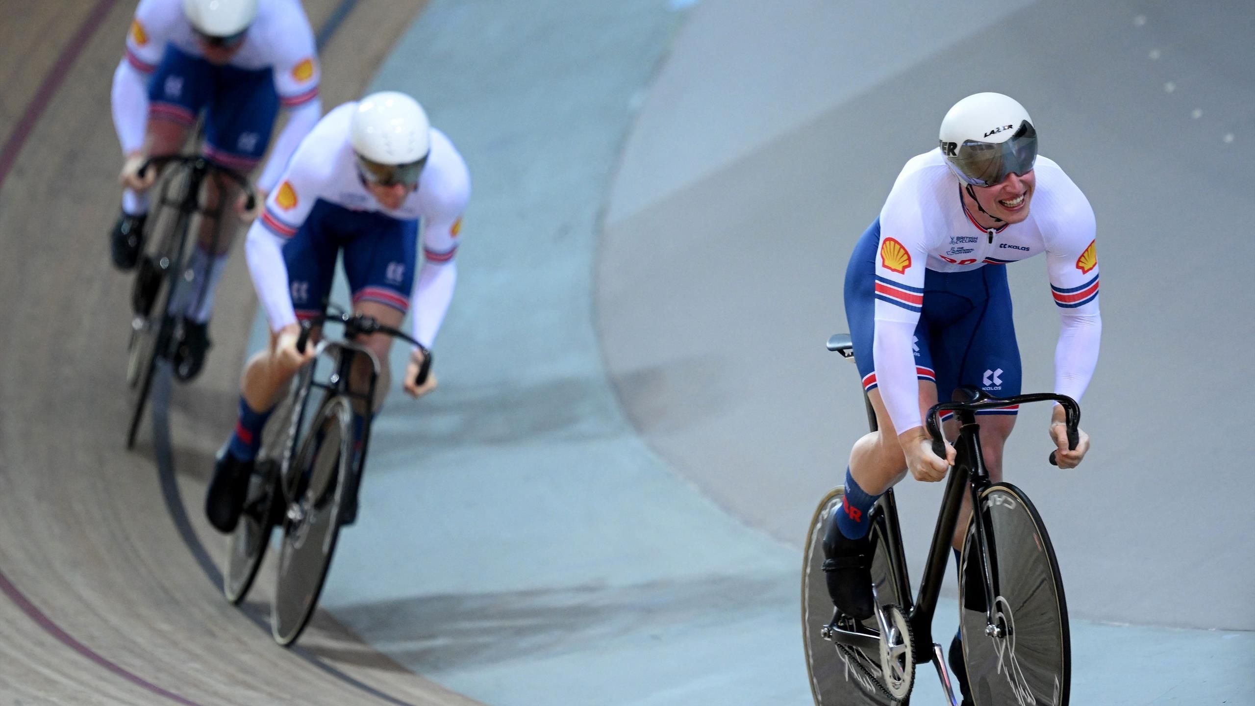 Great Britain win two sprint silvers on opening day of European Track ...