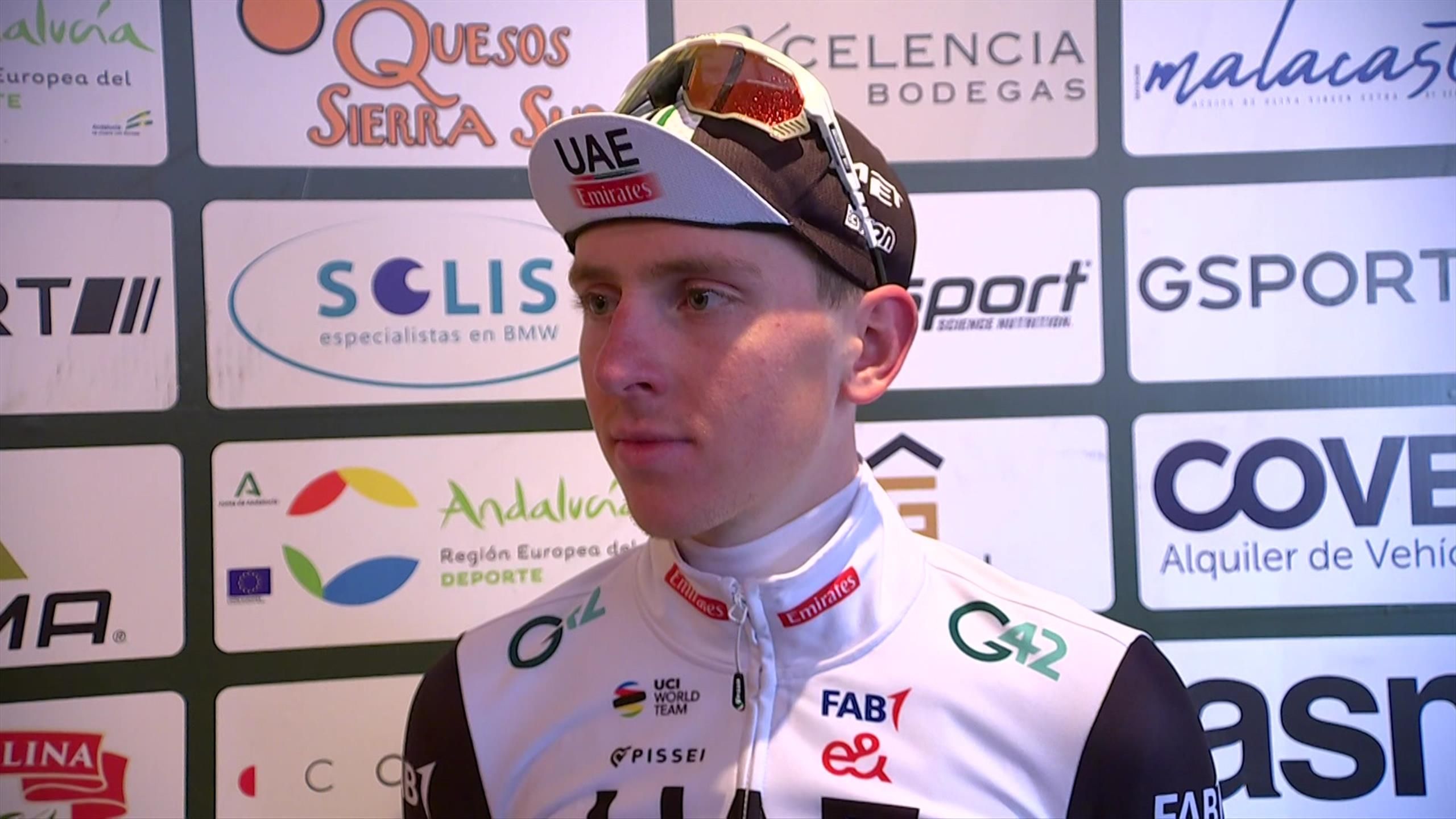 ‘Today was really hard!’ – Tadej Pogacar after winning again at Vuelta ...