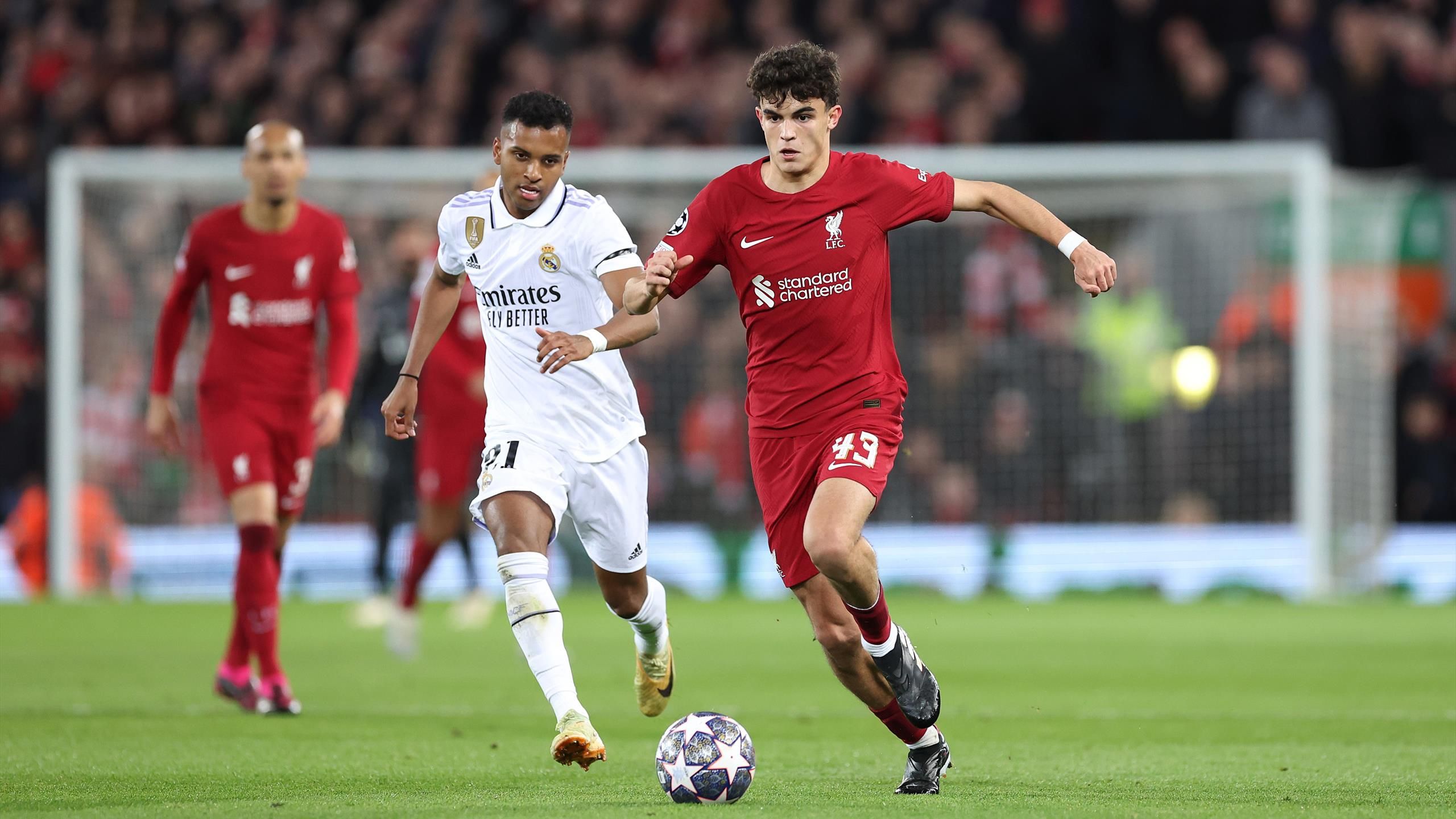 Stefan Bajcetic lauded by Steven Gerrard as youngster creates history ...