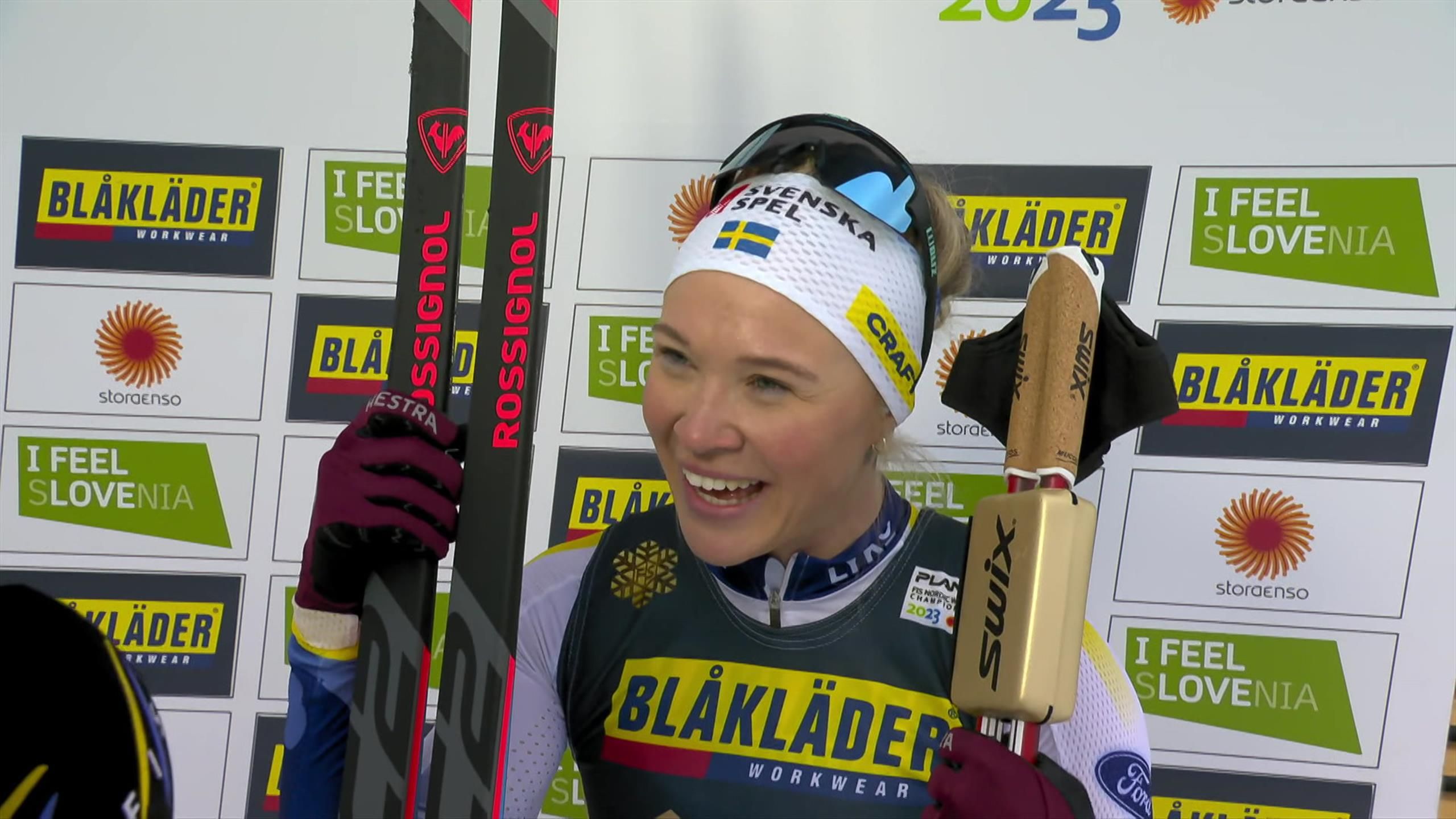 'It's so fantastic!' - Jonna Sundling reacts to sharing Sprint podium ...