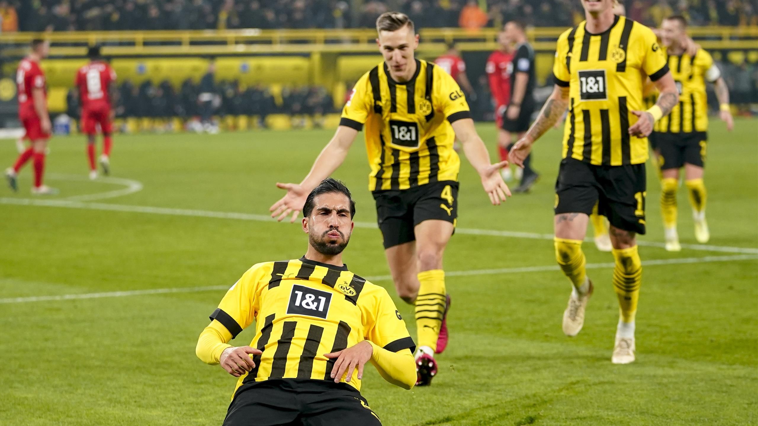 Borussia Dortmund 2-1 RB Leipzig: Marco Reus and Emre Can goals fire ...