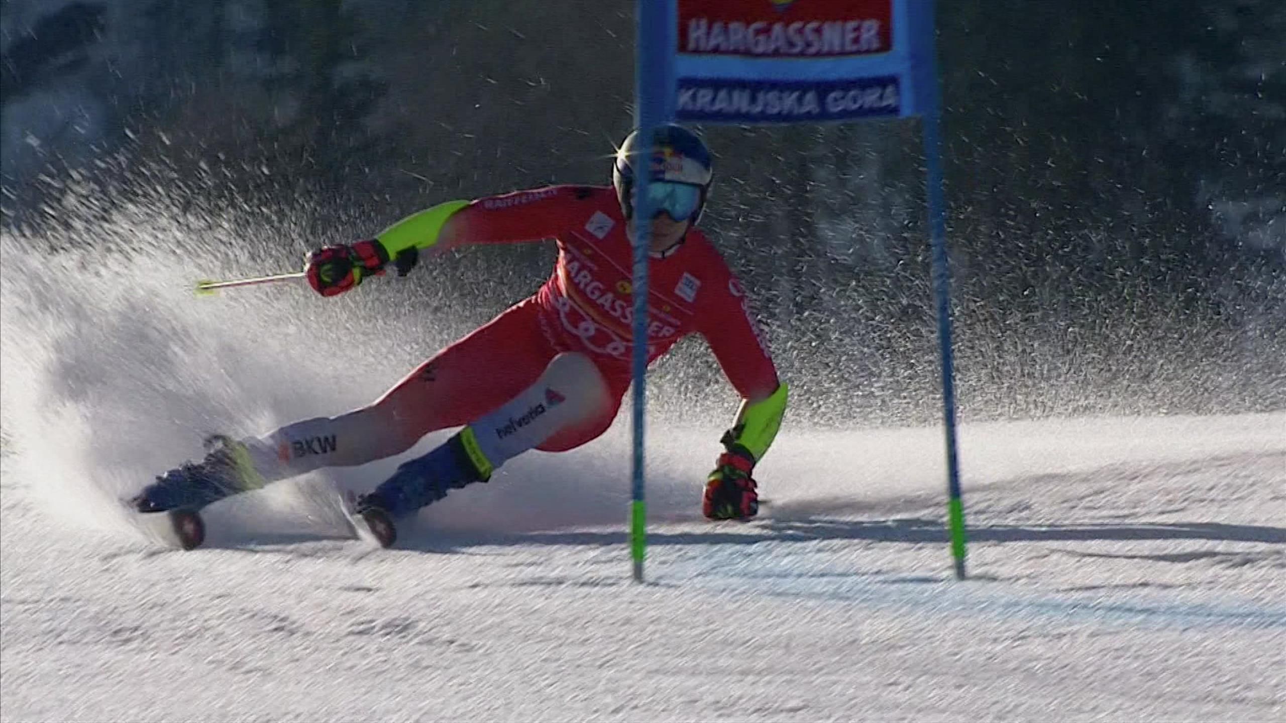 'Dances his way through the closing turns' - Marco Odermatt takes Giant ...