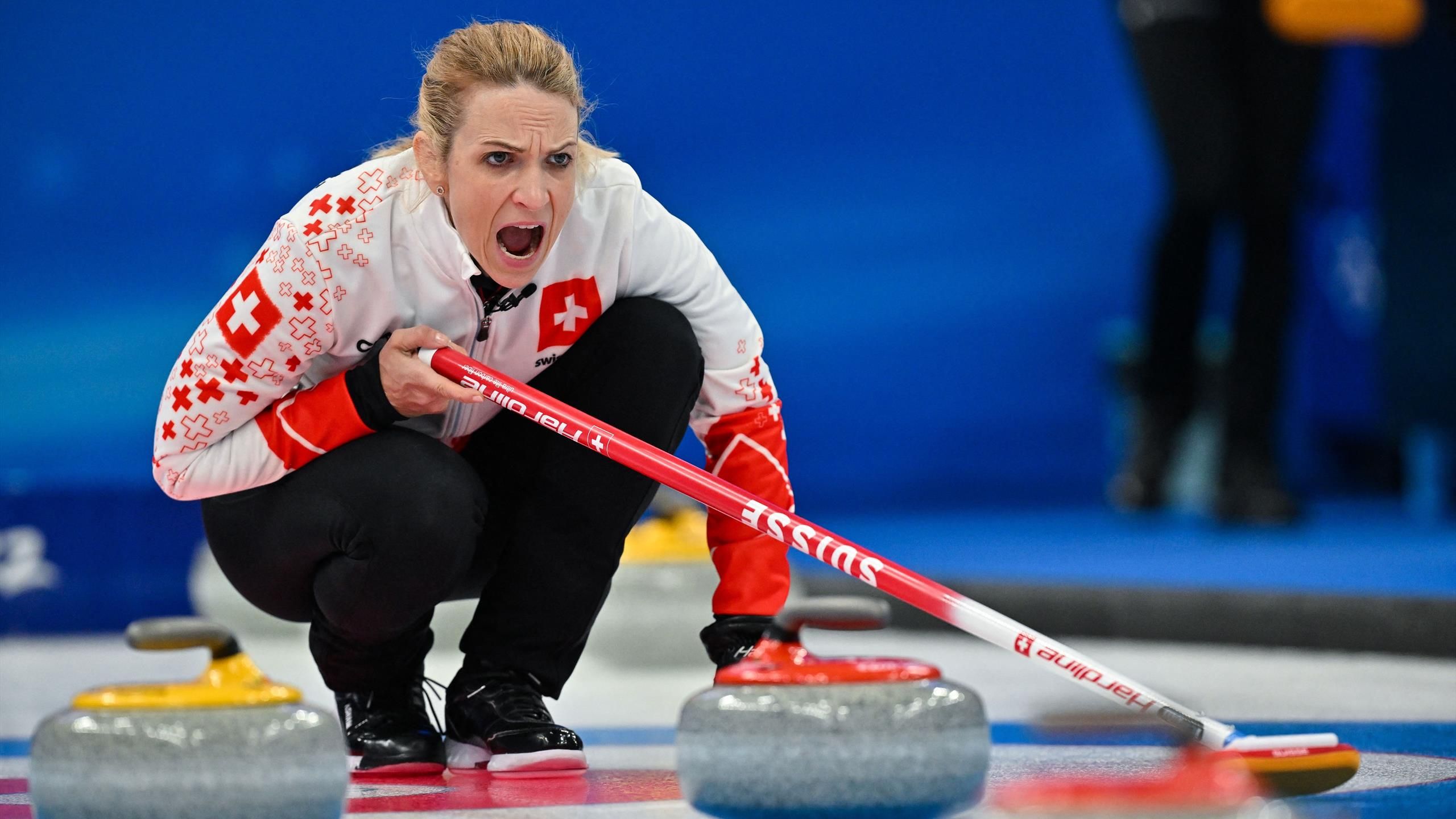 World Women's Curling Championship: Switzerland reach semi-finals with ...