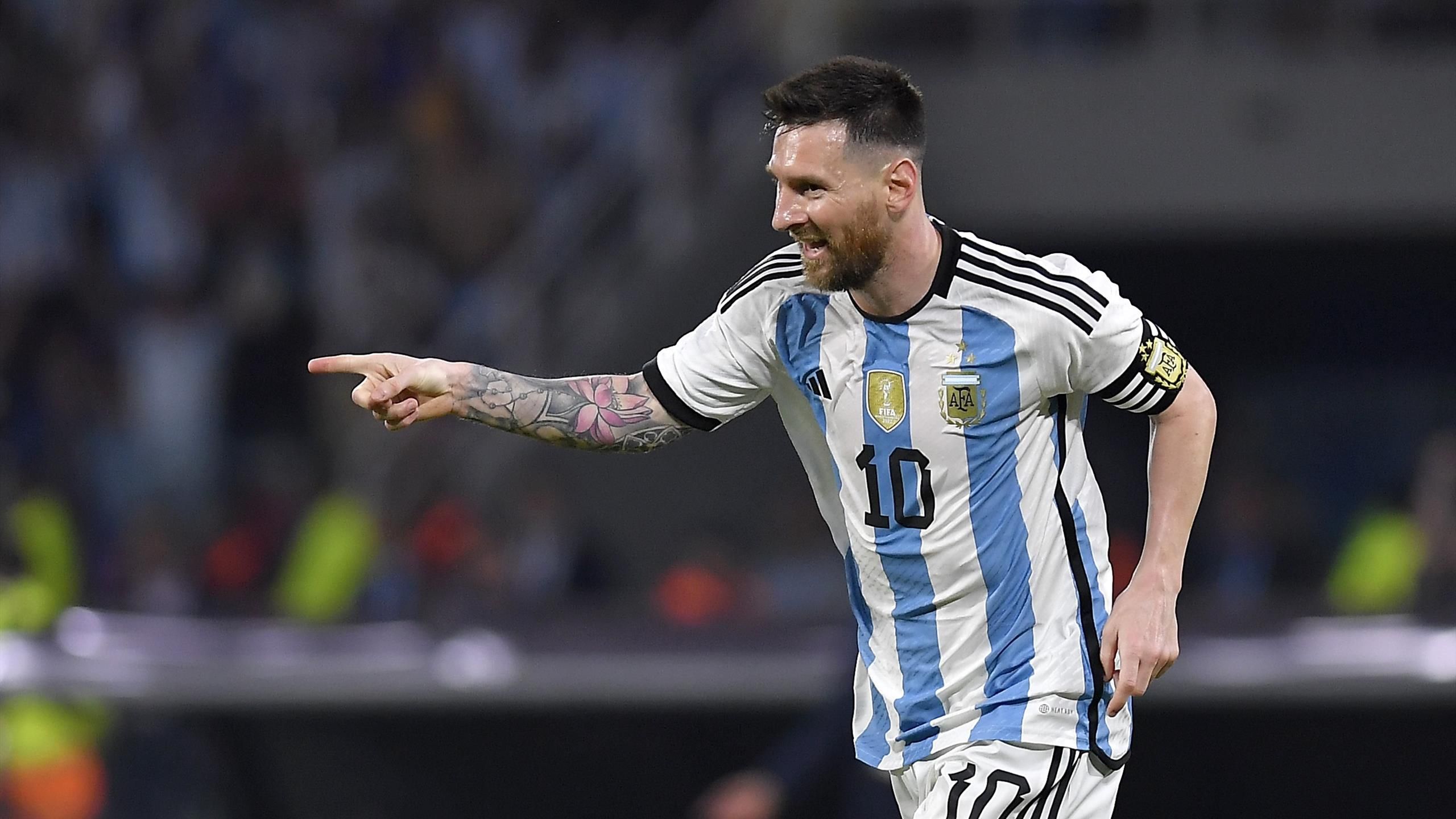Lionel Messi passes milestone 100 goals for Argentina with hat-trick ...