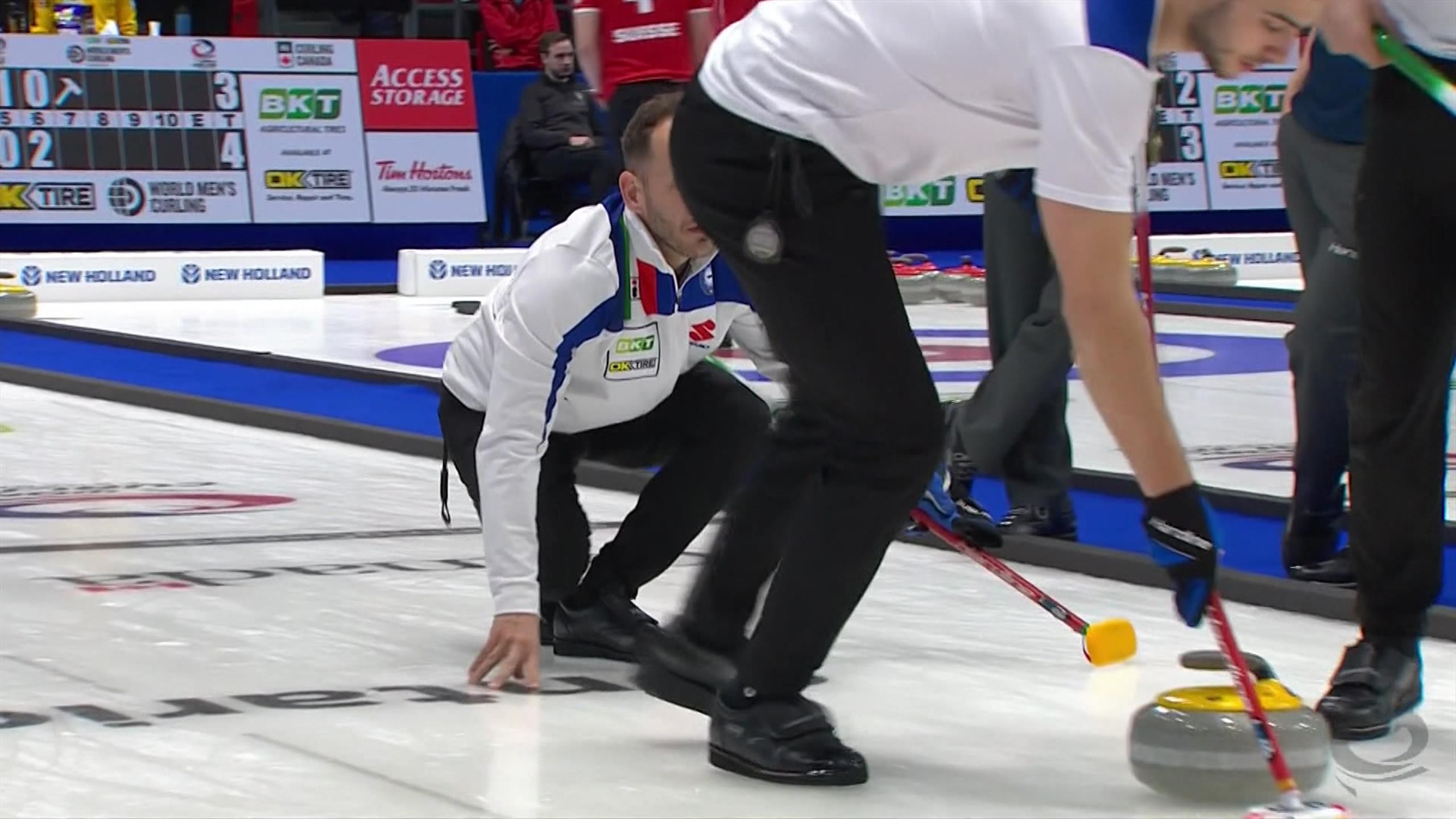 Switzerland top the round robin table at the World Curling ...