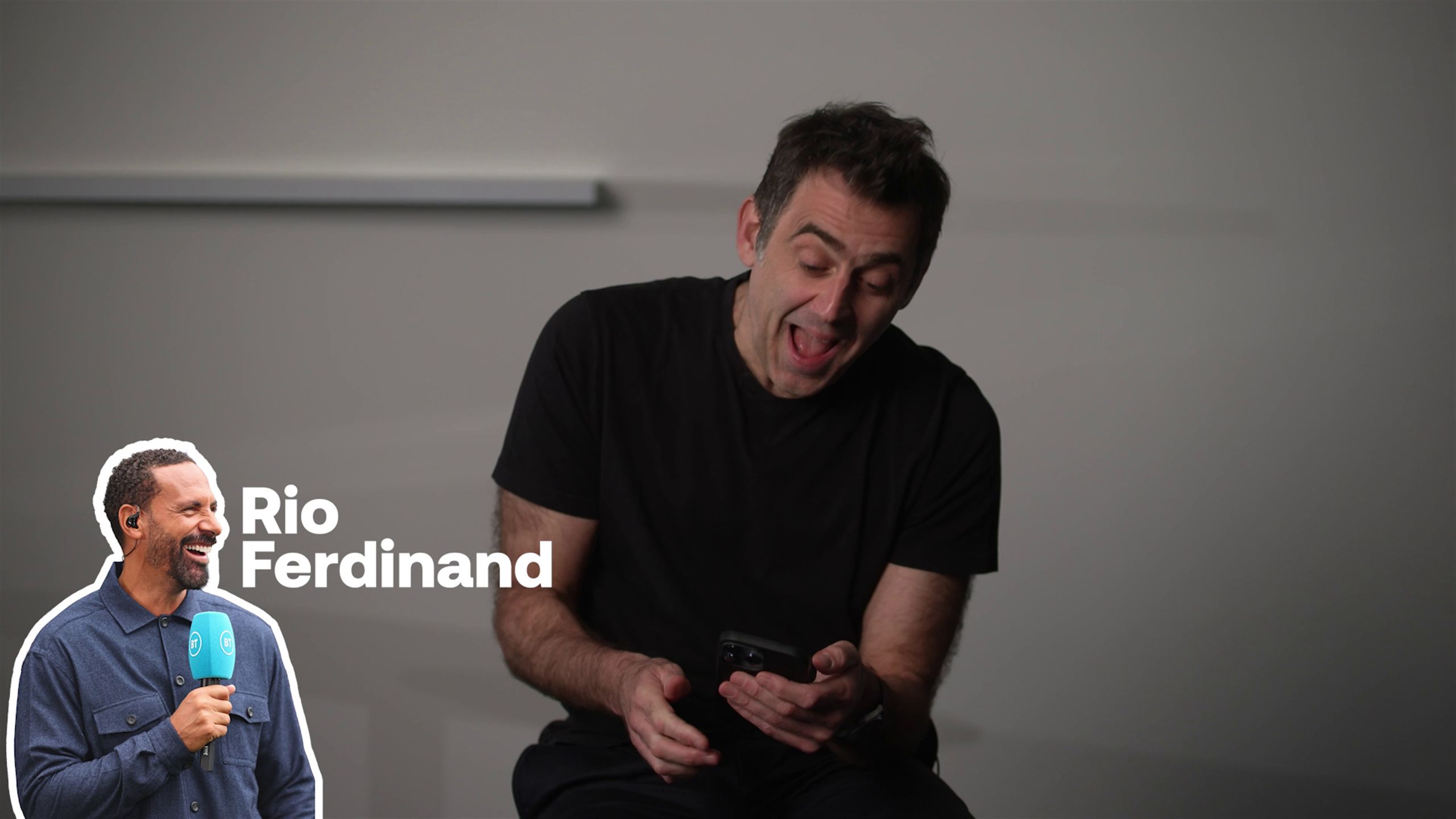 Rio Ferdinand asks Ronnie O'Sullivan: 'Which athlete inspires you ...