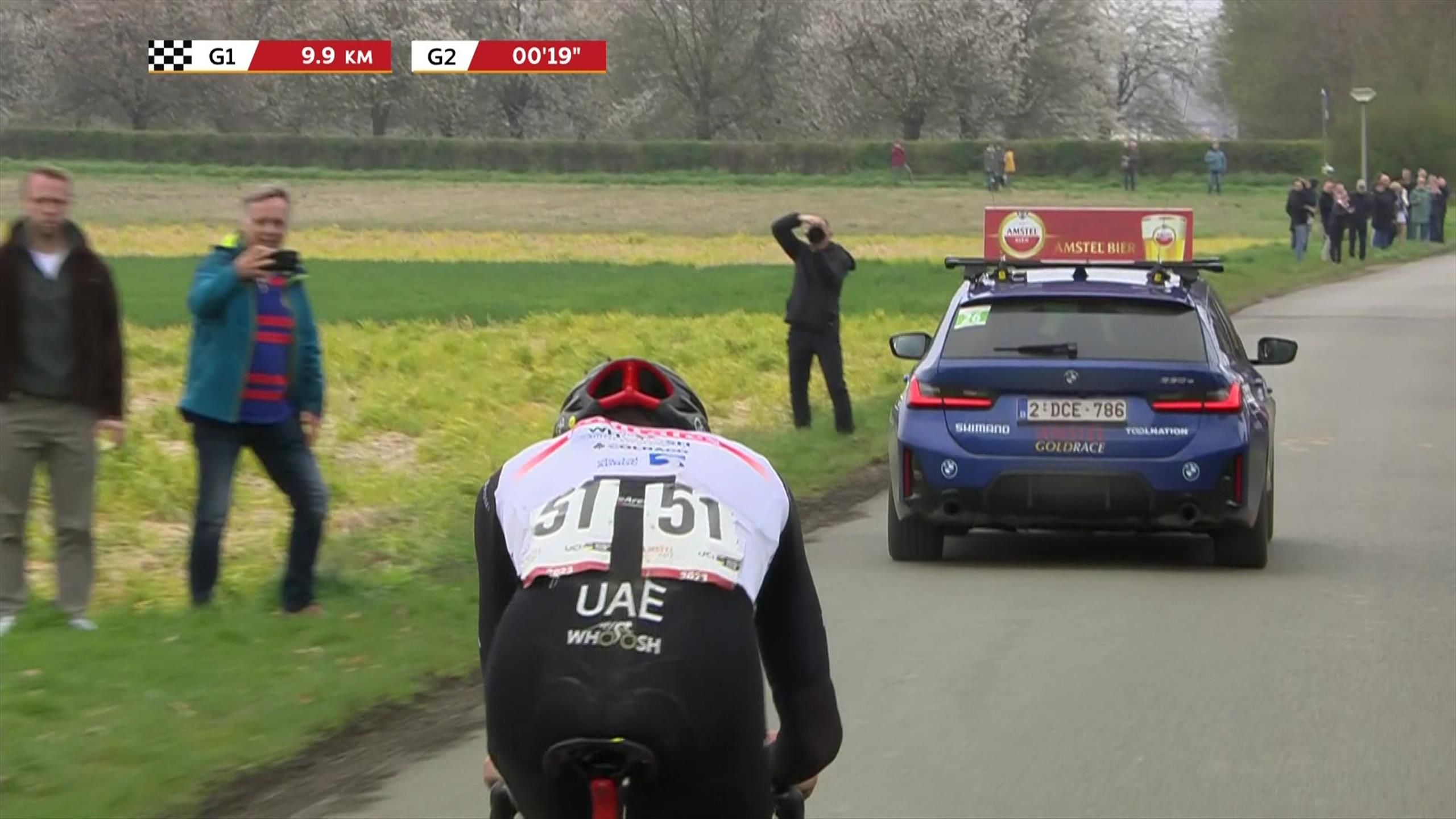 'A little bit too close' - Watch Tadej Pogacar's controversial car ...