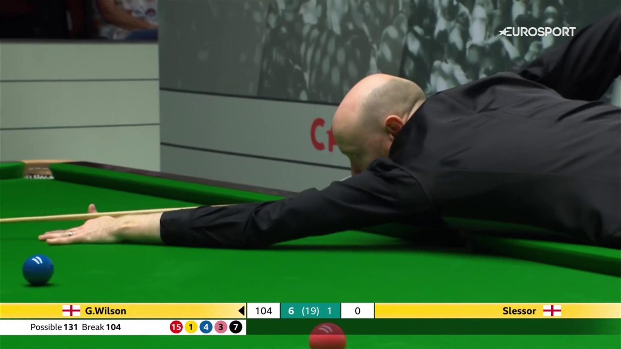 World Snooker Championship: 'Brilliant!' - Gary Wilson rattles off ...