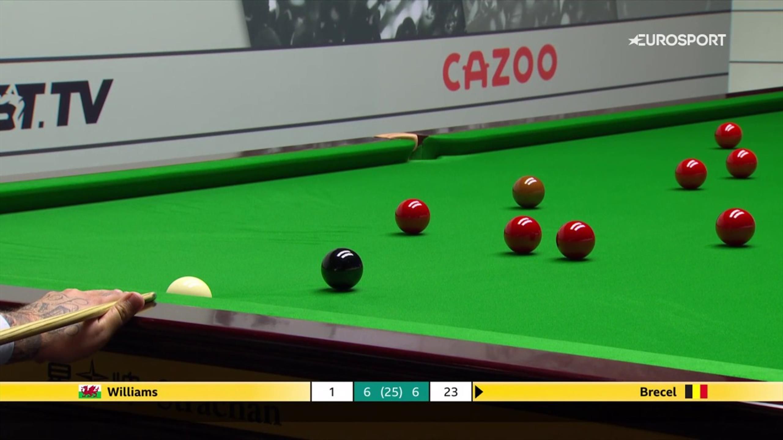 World Snooker Championship 2023: 'This has to go in... what a shot ...