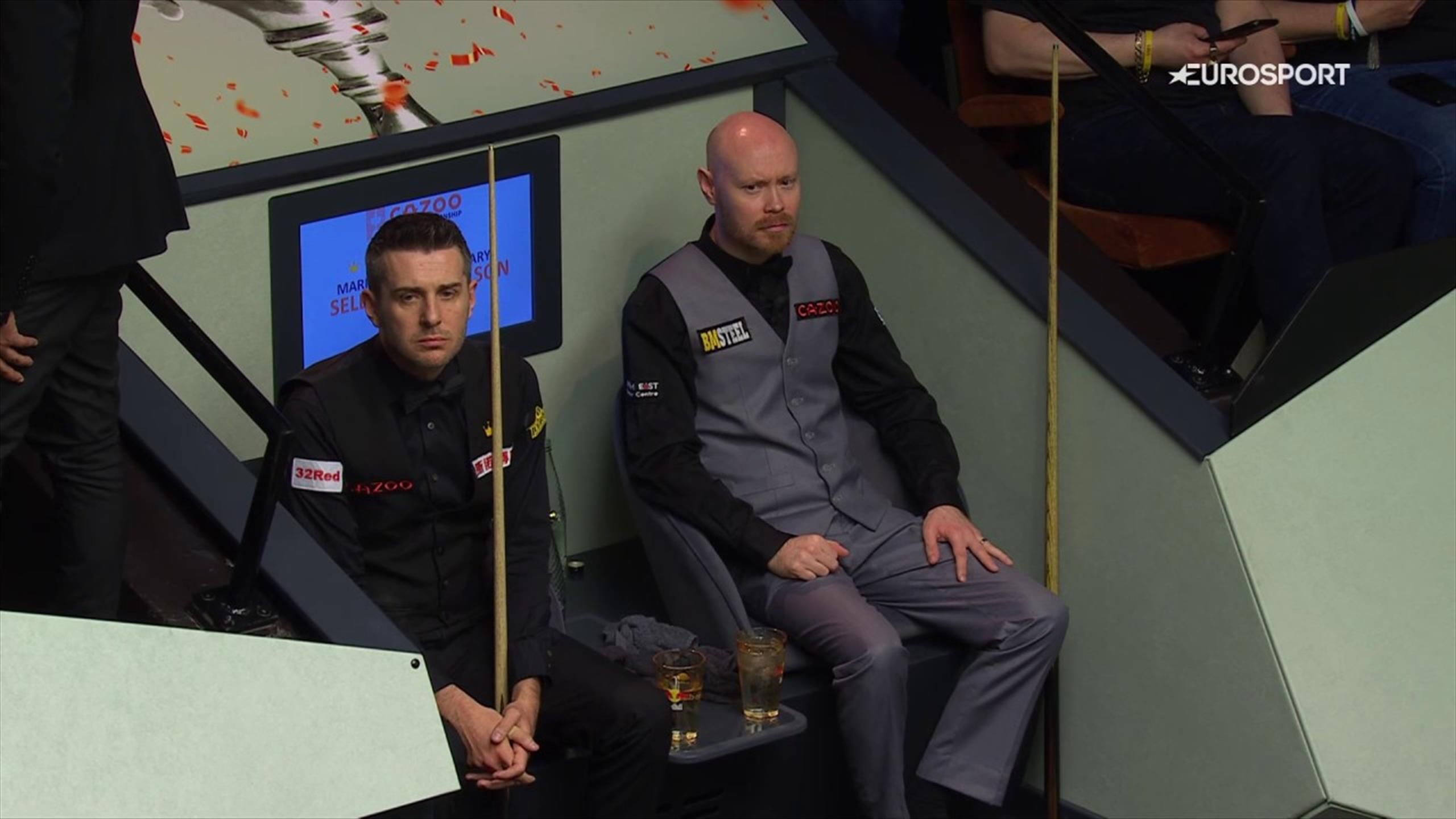 World Snooker Championship: 'Comical' - Watch as emergency alert halts ...