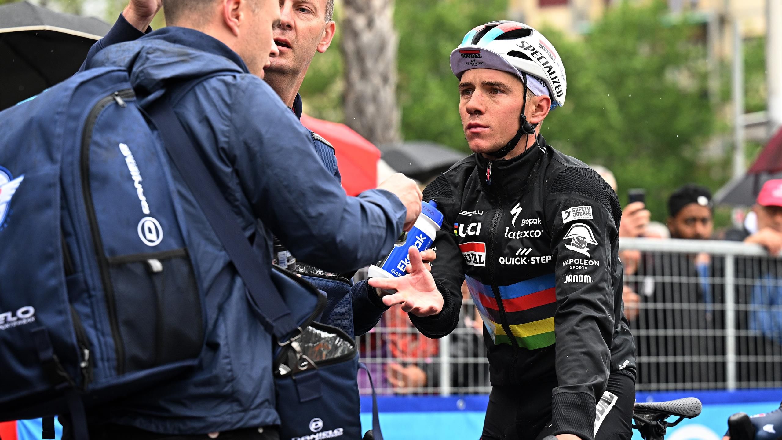 Remco Evenepoel's 'great champion' dream at risk from crashes ...