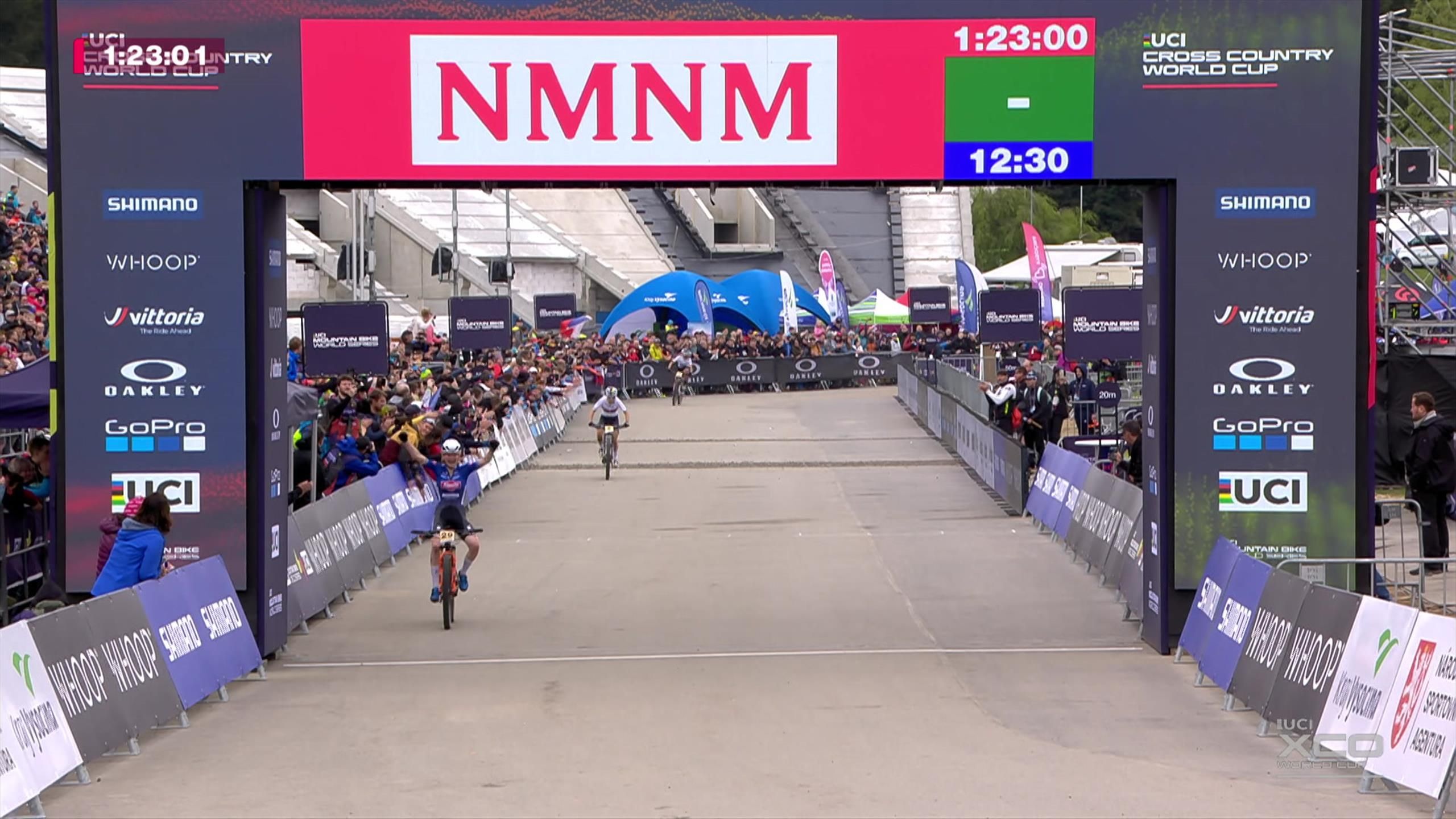 UCI Mountain Bike World Series: Puck Pieterse denies Pauline Ferrand ...