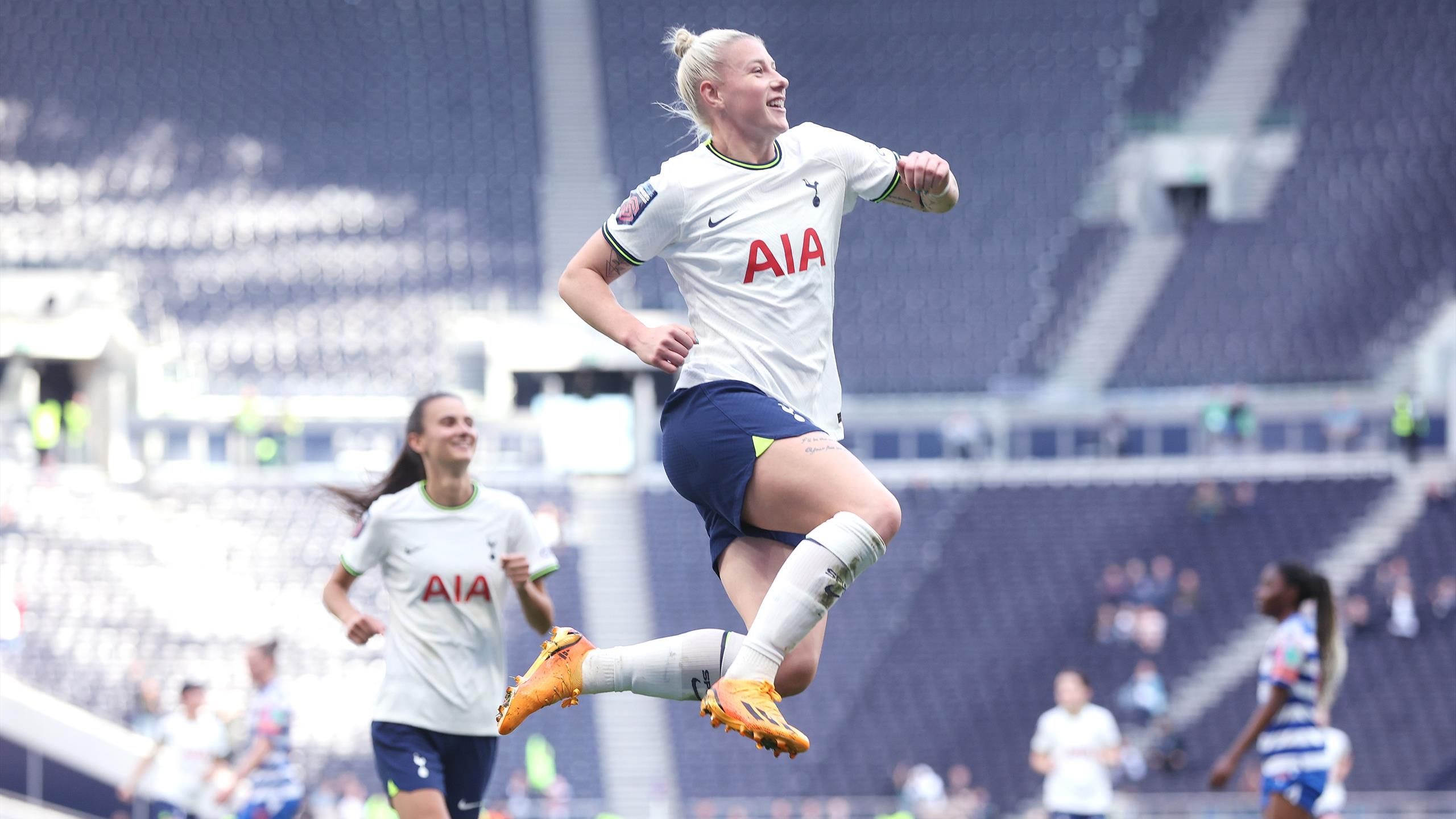 Beth England scores twice as Tottenham secure Women's Super League ...