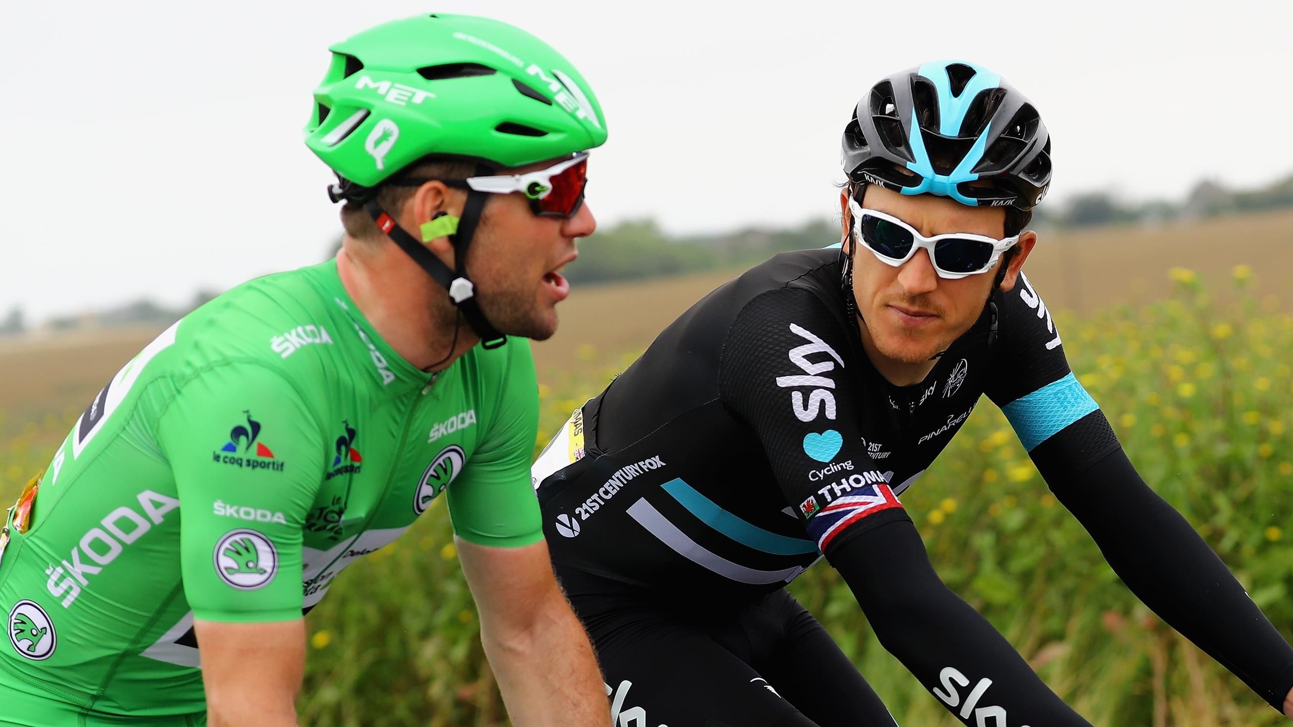 Geraint Thomas hails Mark Cavendish as 'greatest sprinter of all time ...