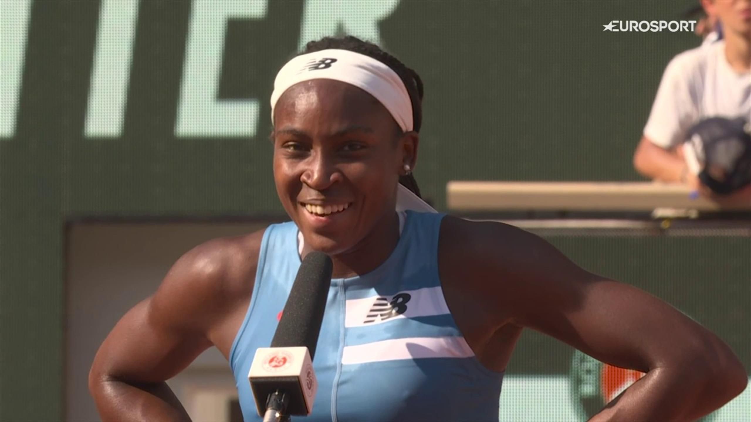 French Open: 'We're in Paris, who cares?!' - Coco Gauff on eating what ...