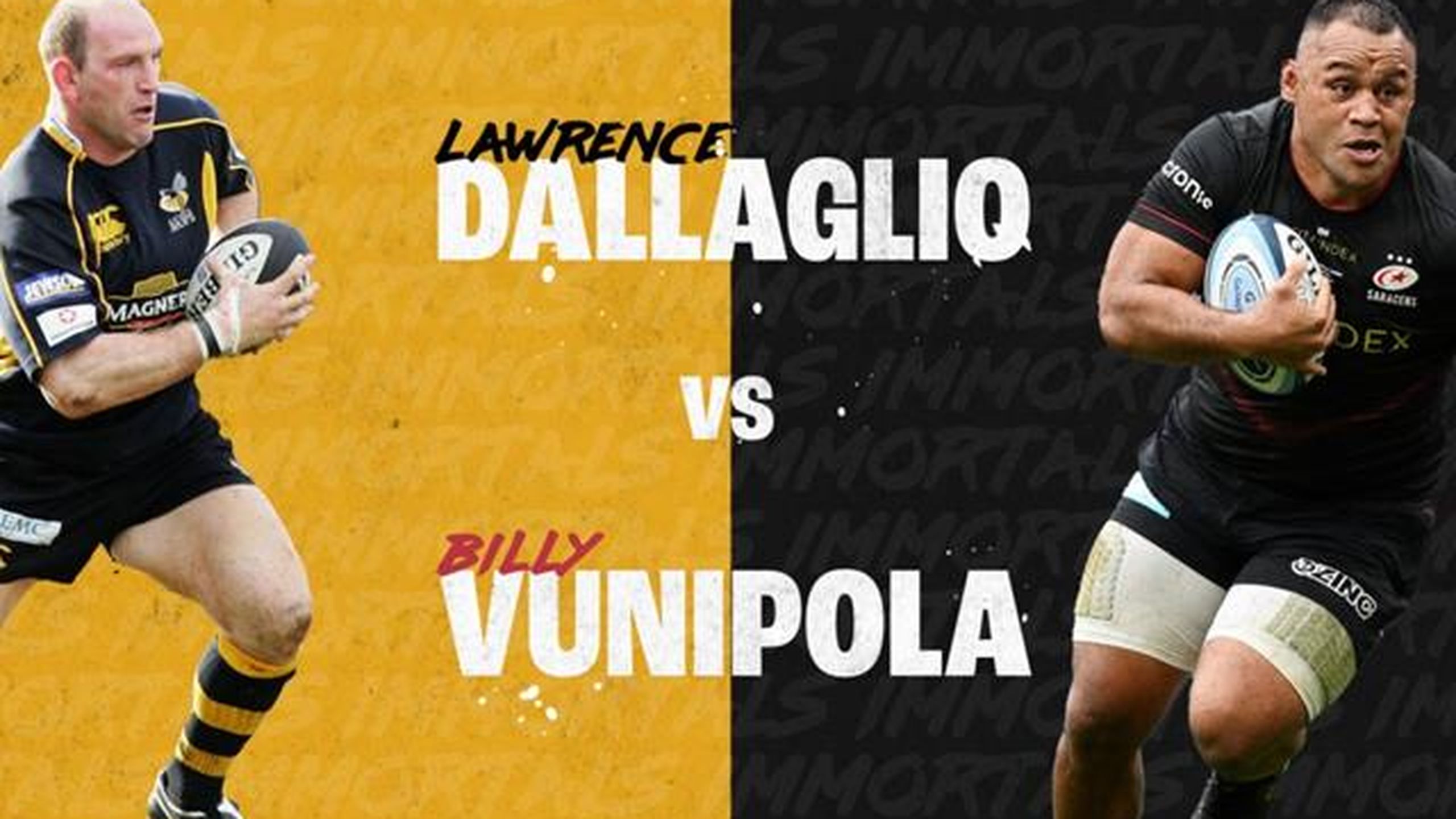 Premiership Immortals: Past v Present - Lawrence Dallaglio or Billy ...