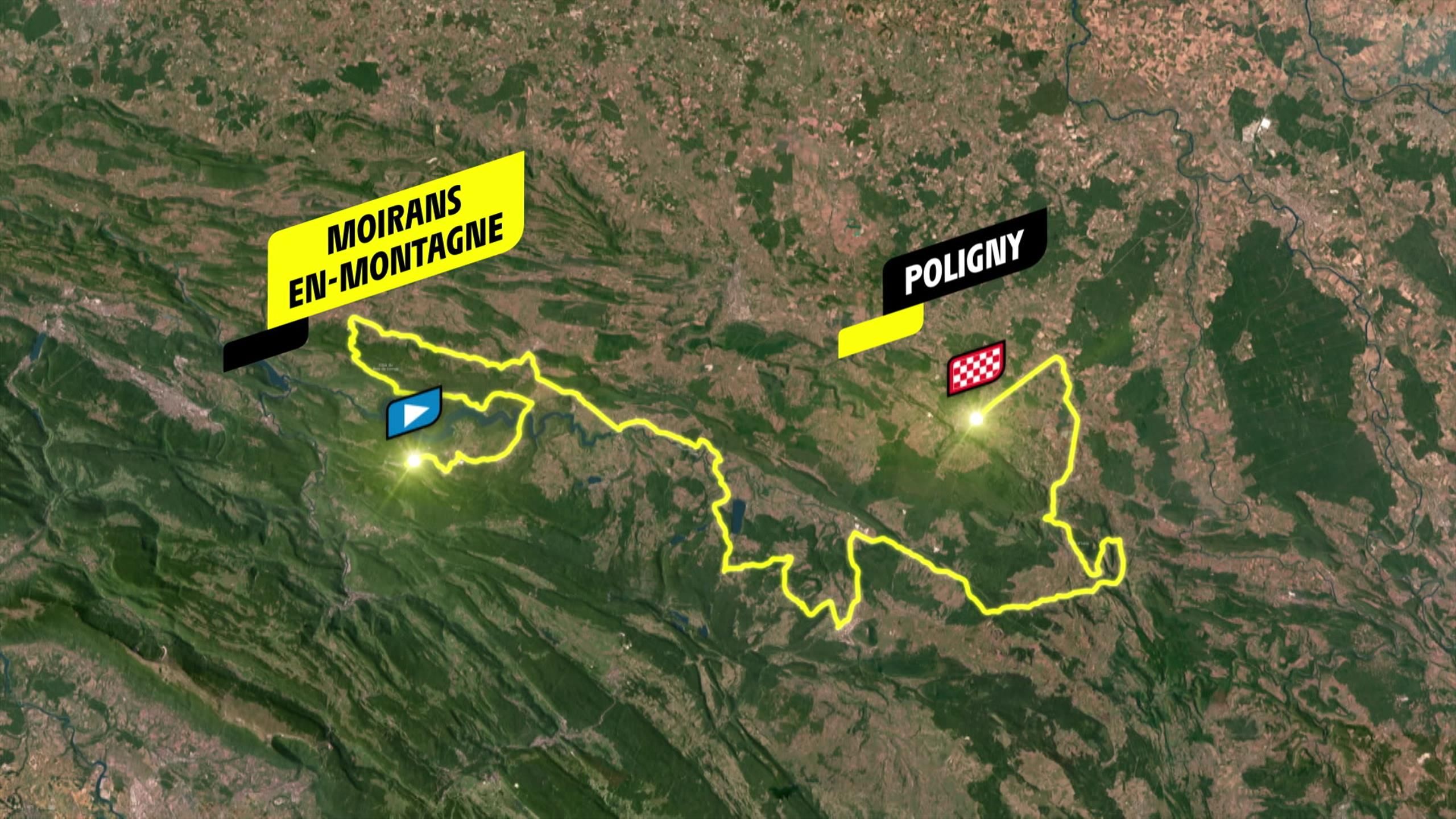 Tour de France 2023 Stage 19 profile and route map: Moirans-en-Montagne ...