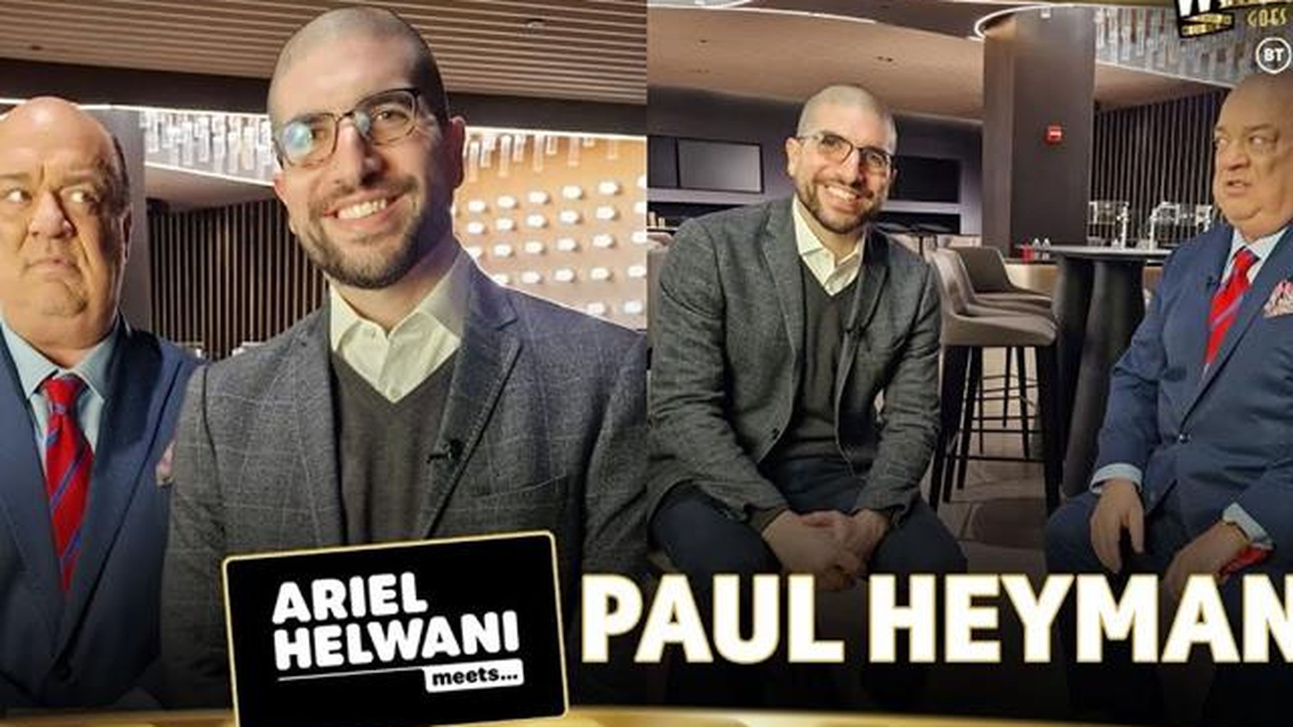 Ariel Helwani meets Paul Heyman - The Wise Man on WWE Takeover and much ...