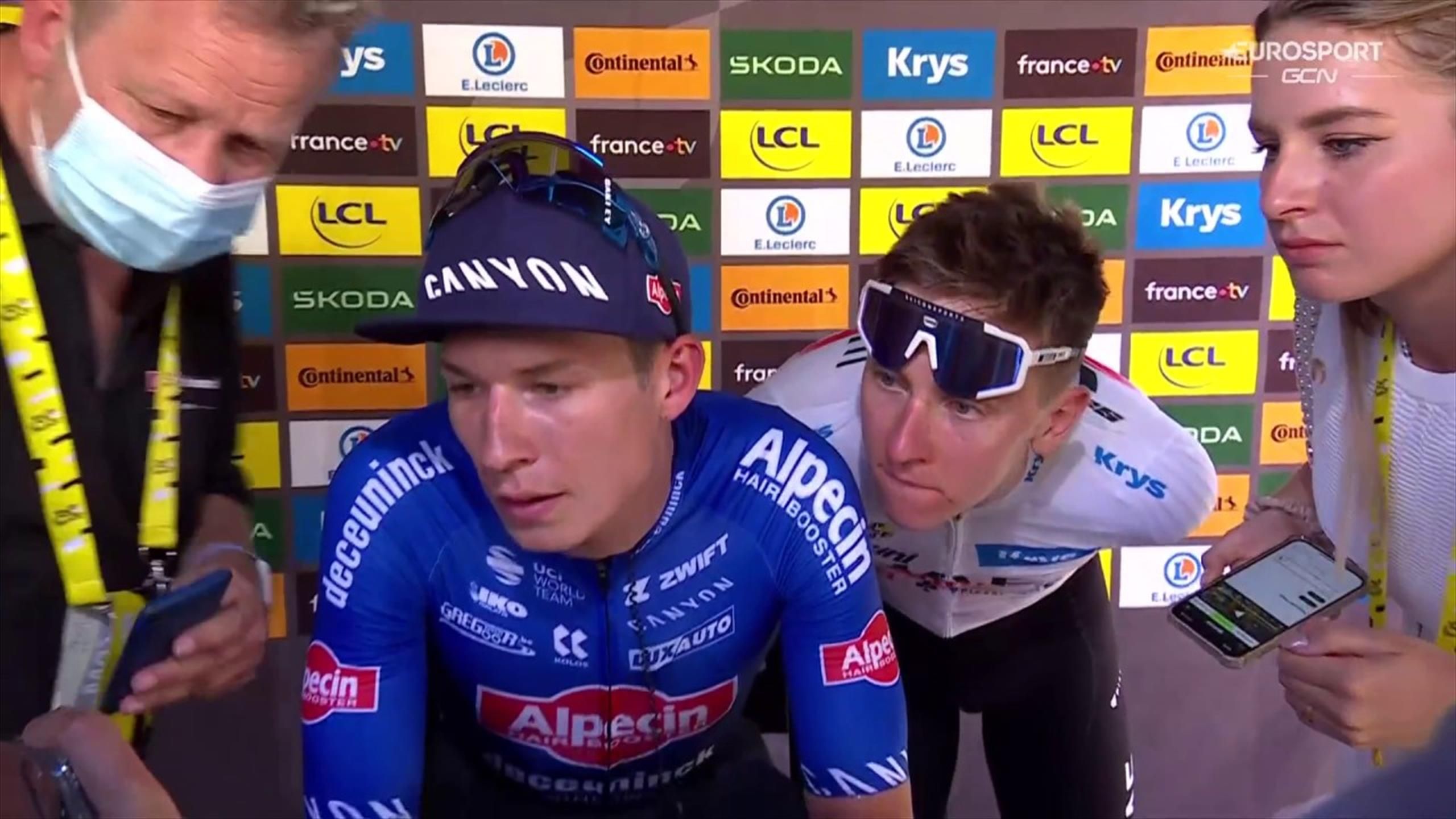 'You'd love to be a fly on the wall' - Tadej Pogacar joins Jasper ...