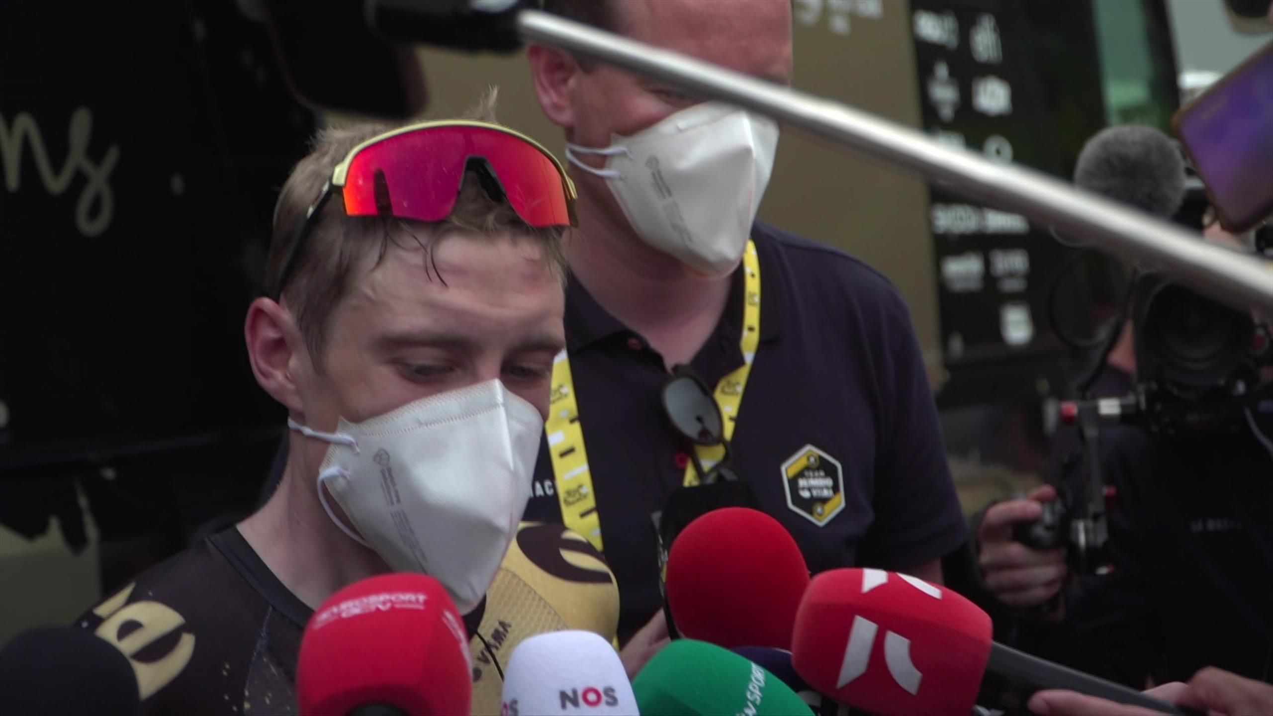 Tour de France: 'He never gives up' – Jonas Vingegaard wary of Tadej ...