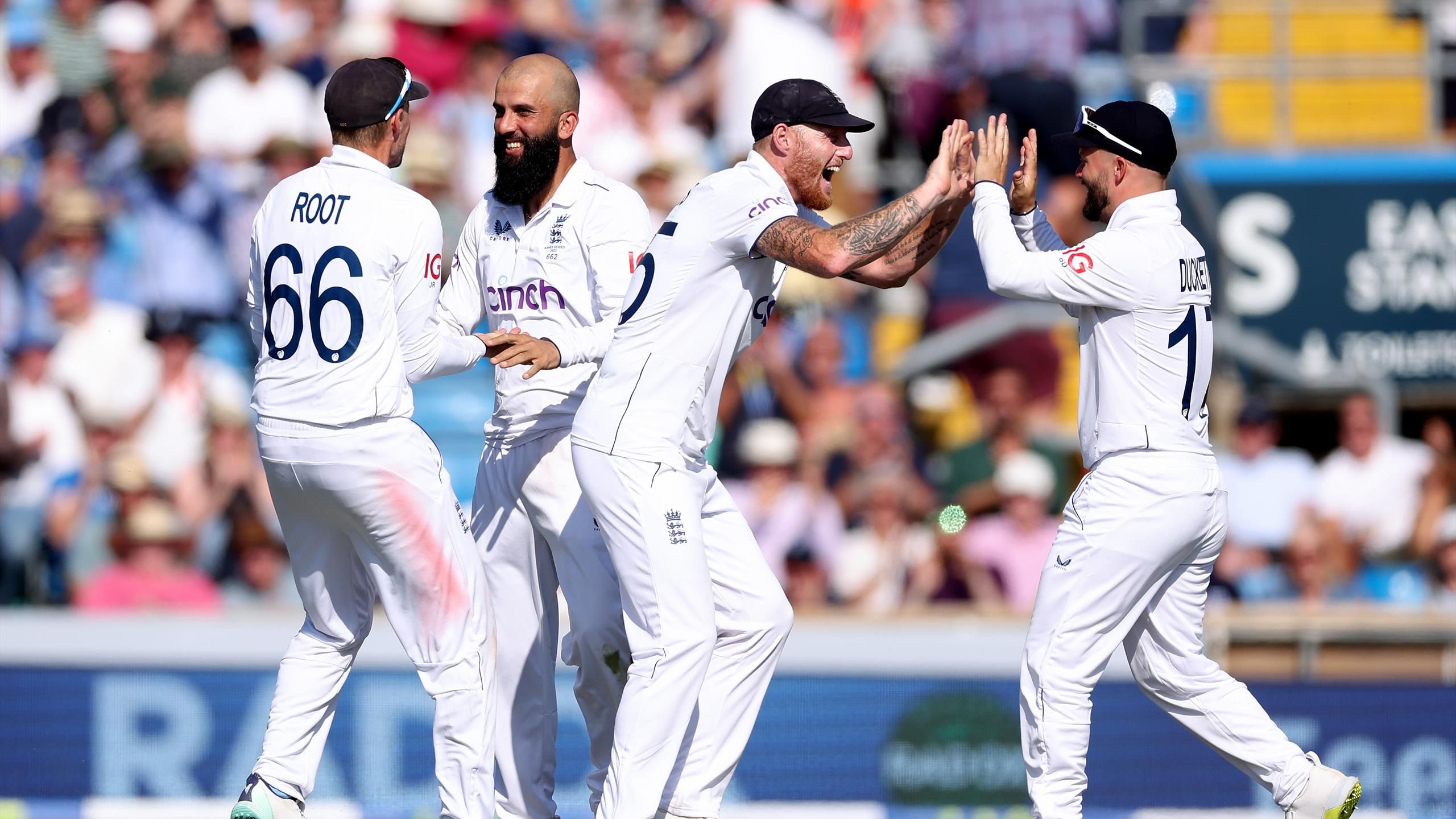 Moeen Ali strikes twice, Chris Woakes gets Usman Khawaja late as ...