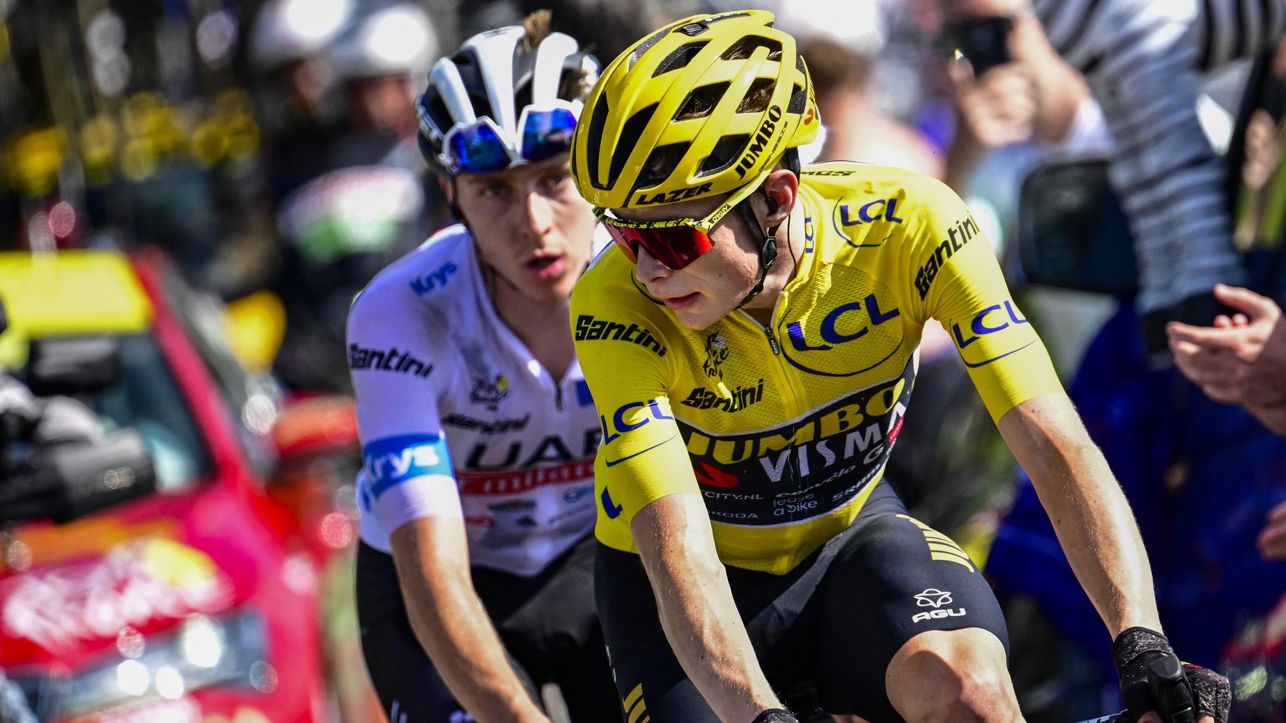 Tour de France Stage 14 highlights: Carlos Rodriguez wins after epic ...