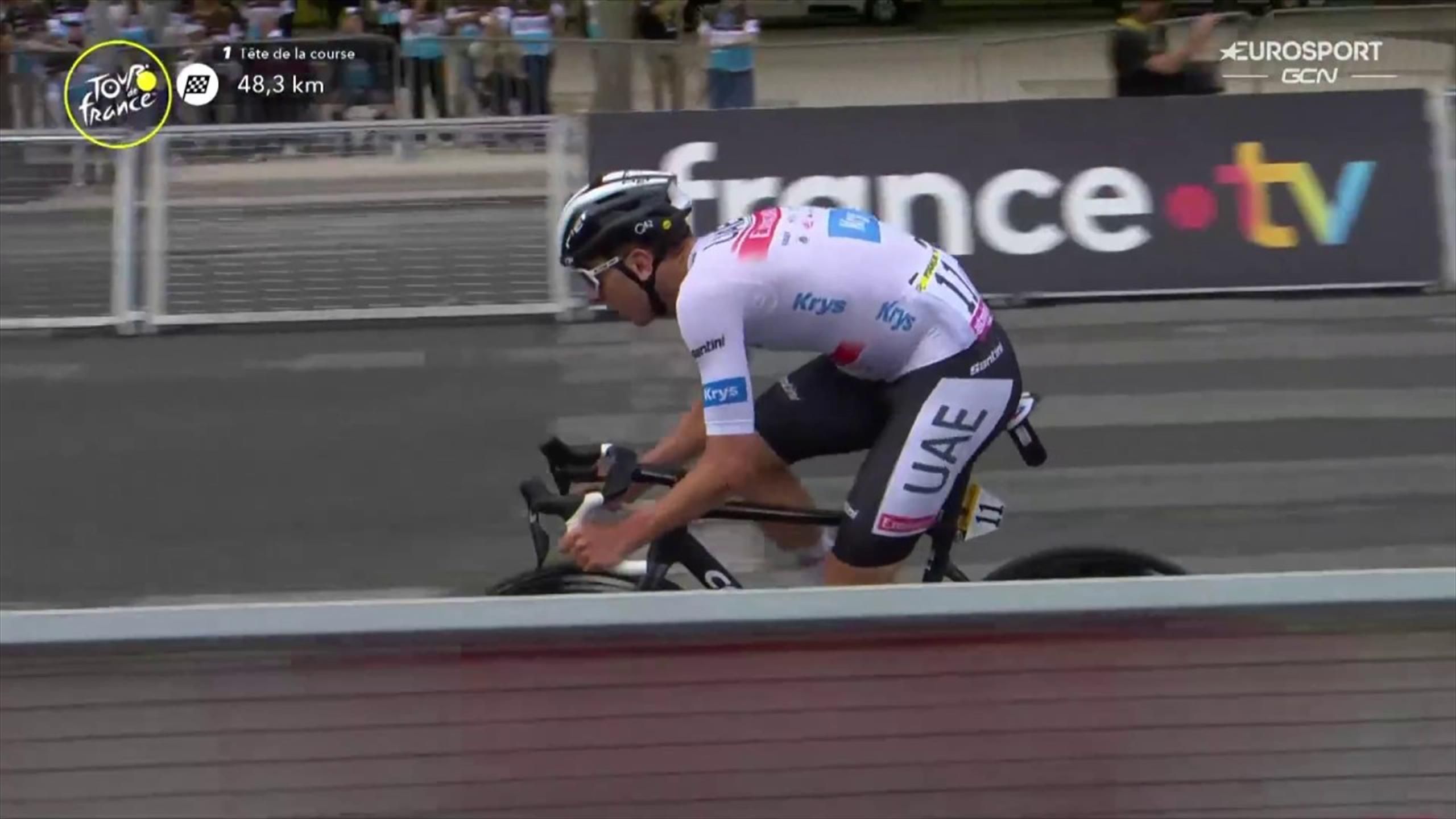 Tadej Pogacar lights up final stage of Tour de France with brave attack ...