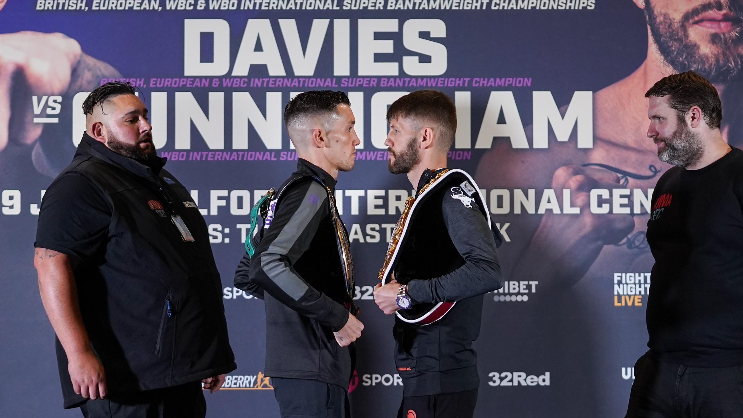 Jason Cunningham says war of words with Liam Davies gives him 'fire in ...