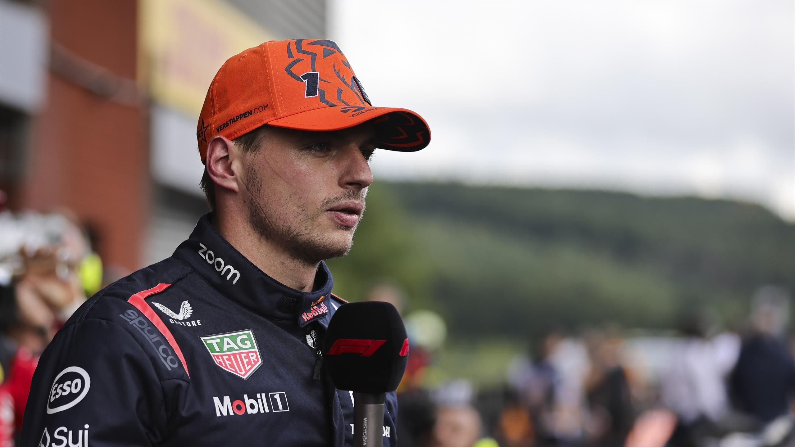 Max Verstappen brushes off fiery exchange with race engineer during Belgian GP qualifying in Spa ...