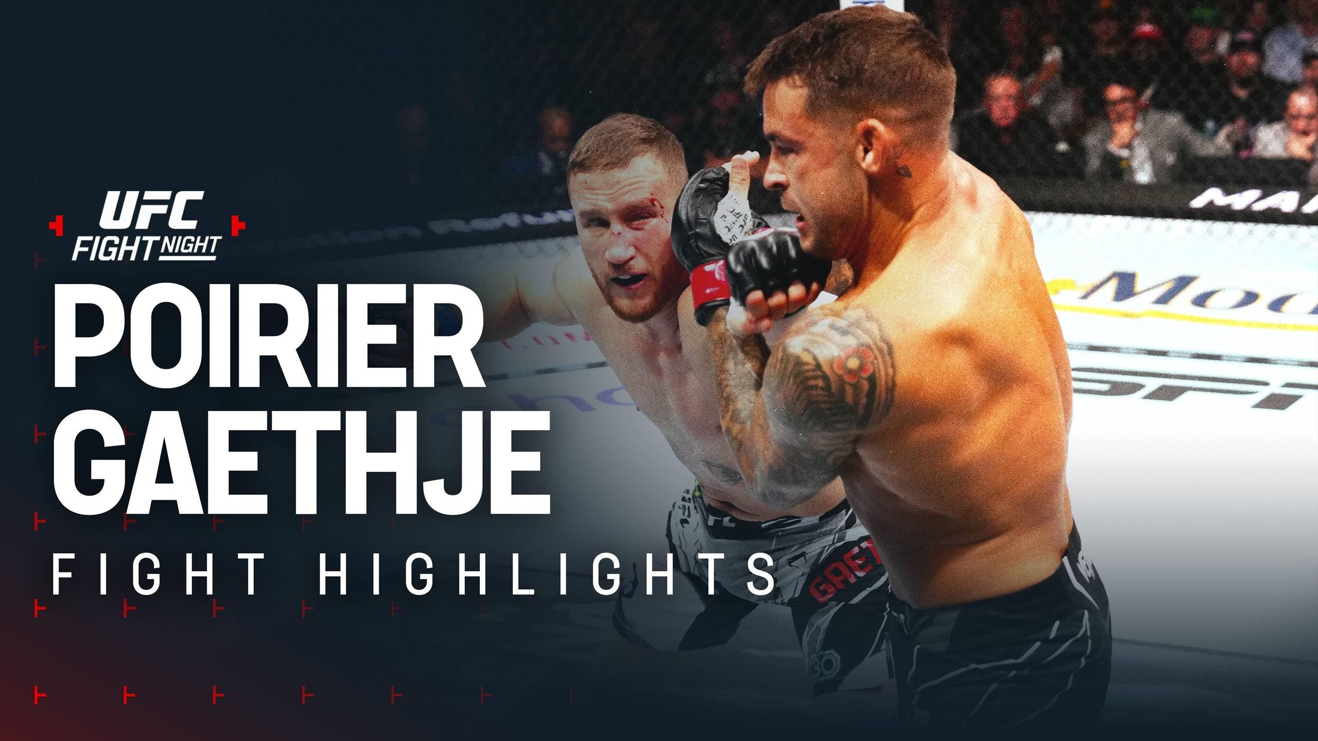 Highlights: Justin Gaethje beats Dustin Poirier at UFC 291 with ...