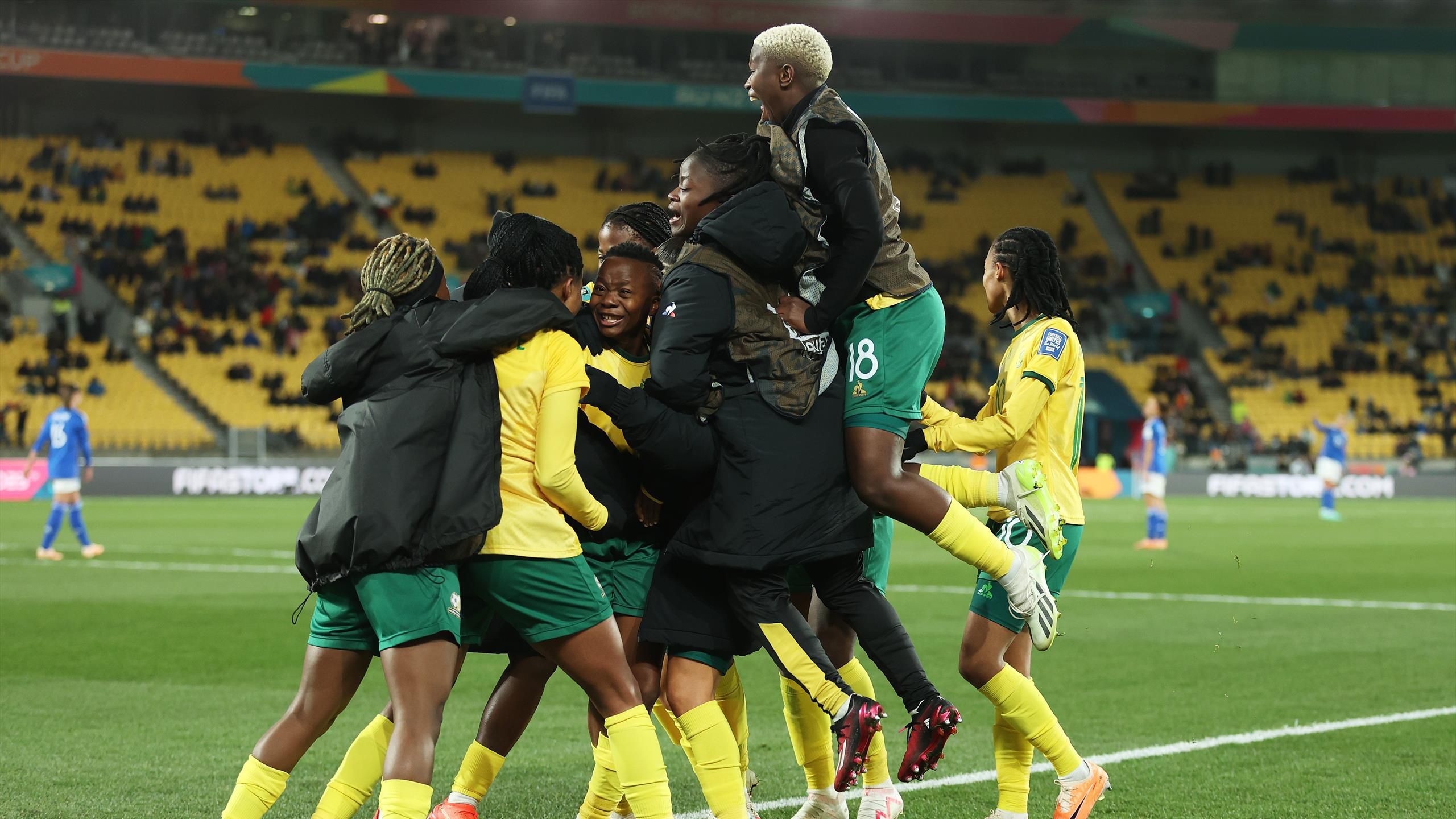 Women's World Cup 2023: South Africa strike in injury time to reach ...