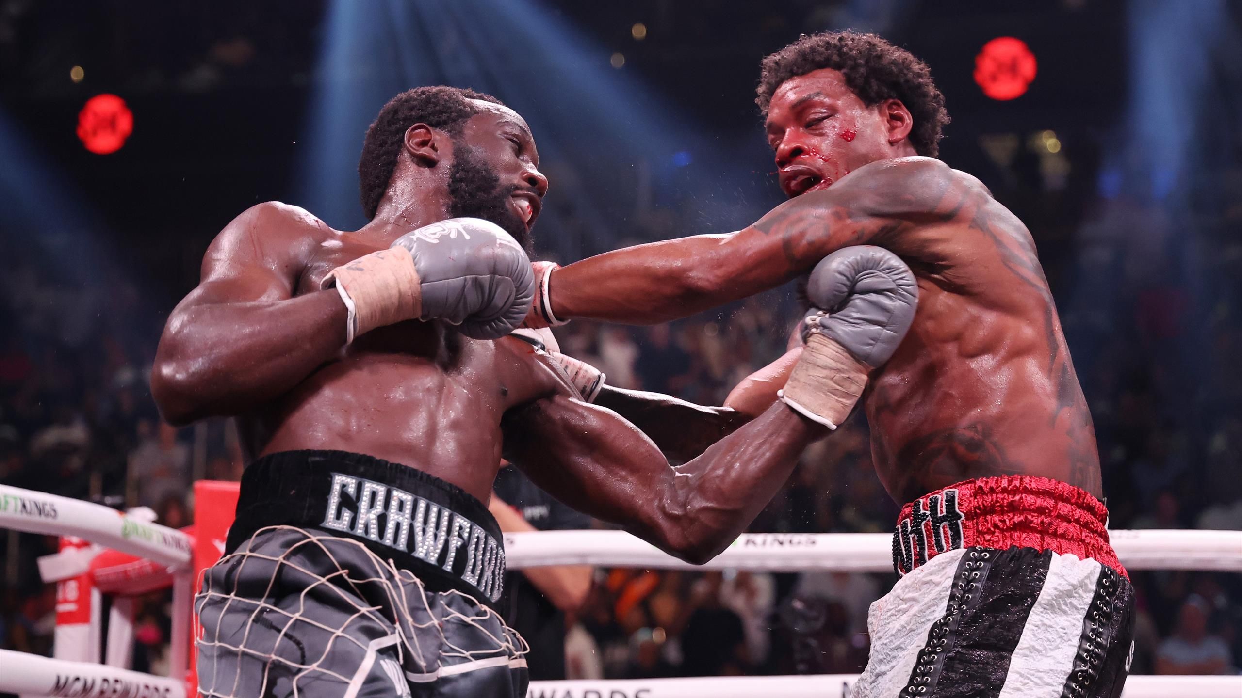 Errol Spence Jr. v Terence Crawford: Highlights as Crawford takes ...