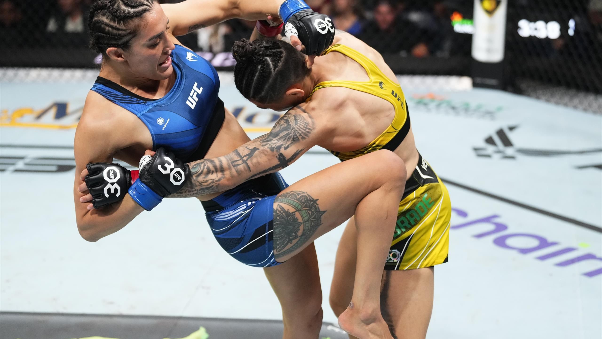 'Another one bites the dust' - Tatiana Suarez submits Jessica Andrade ...