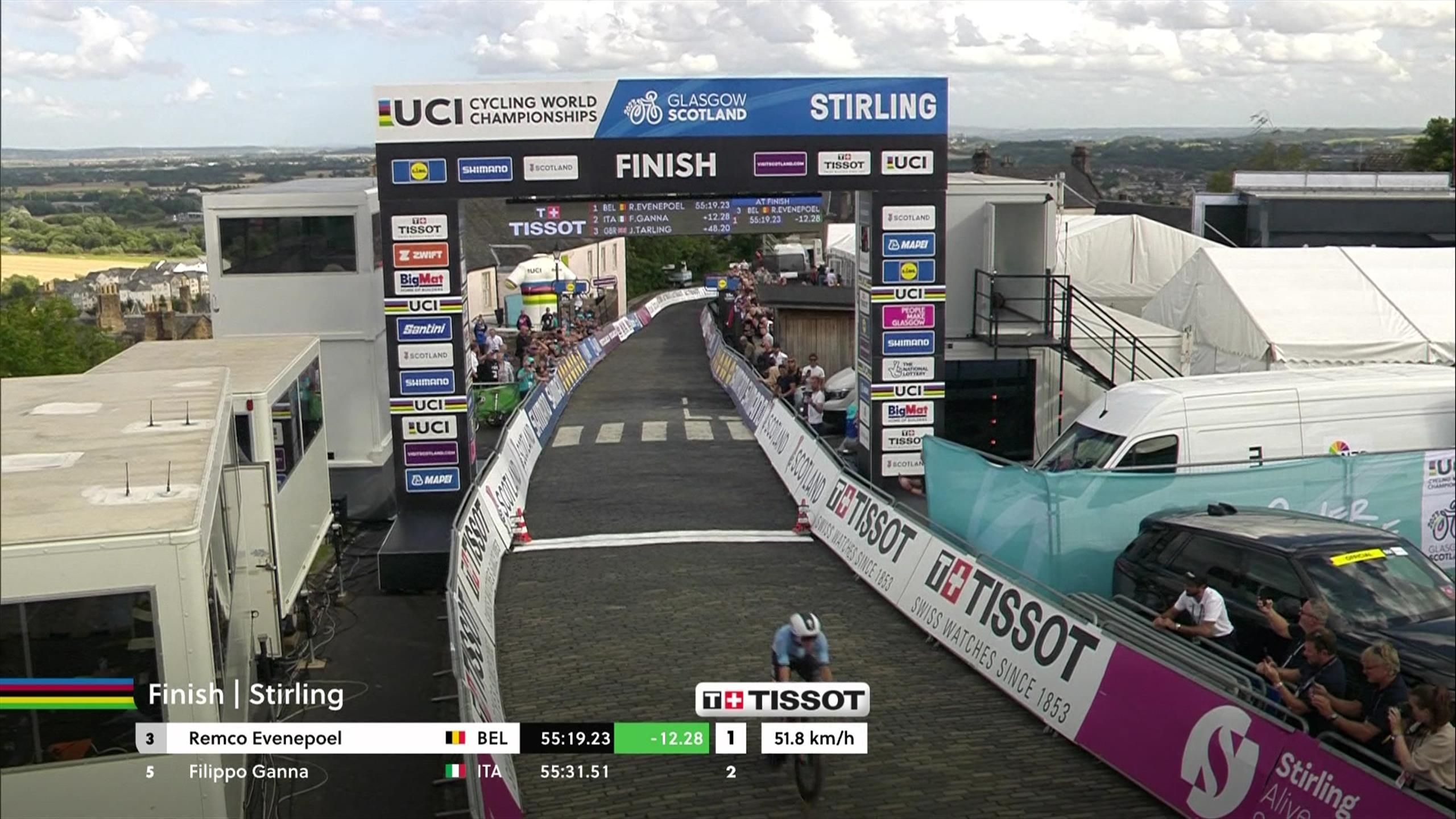 'History is made' - Remco Evenepoel powers to finishing line and wins ...