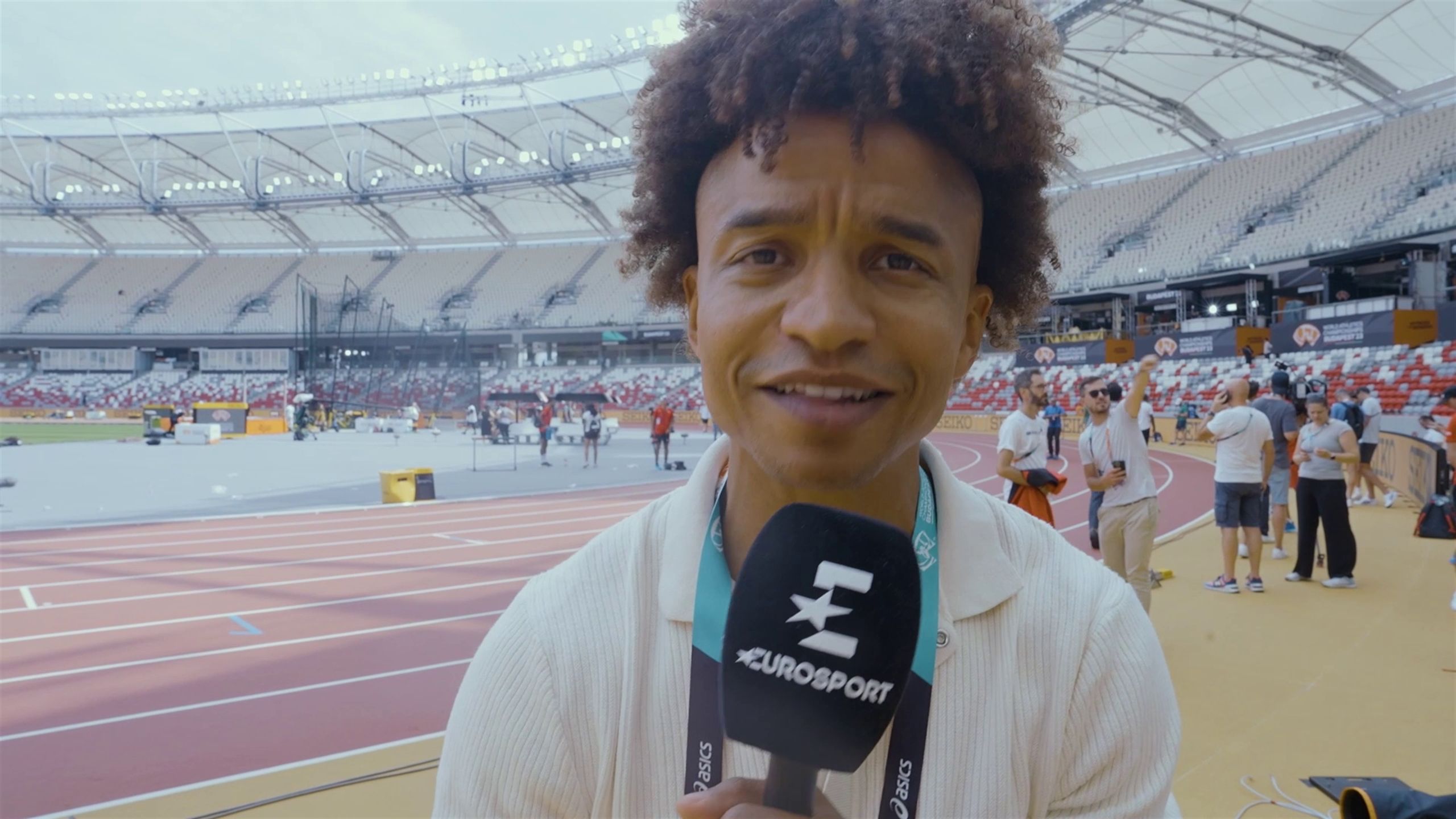 World Athletics Championships stadium tour with Eurosport’s Radzi ...