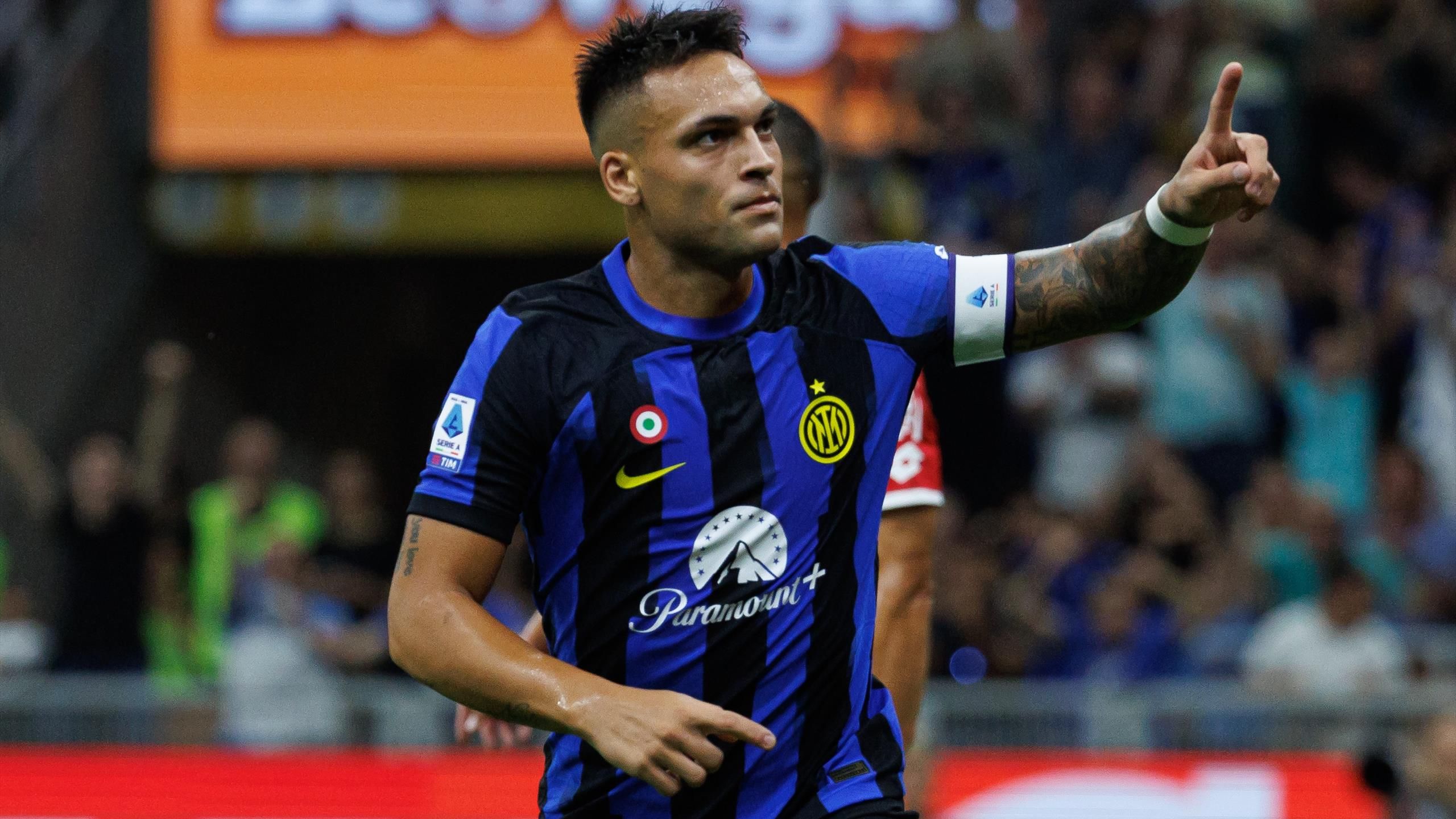 Inter Milan 2-0 AC Monza - Lautaro Martinez on target as new captain to ...
