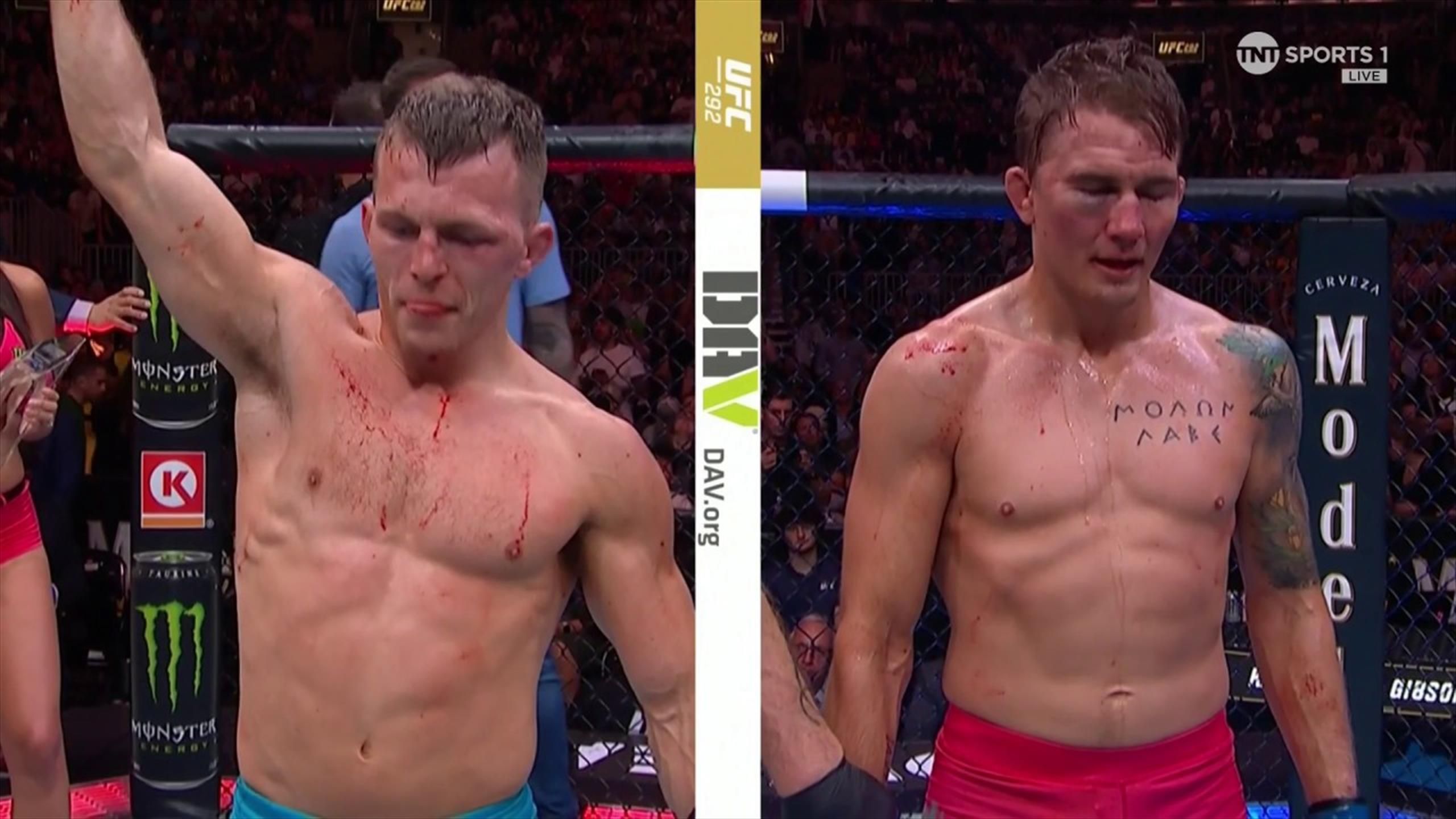 UFC 292: Brad Katona defeats Cody Gibson to win TUF 31 bantamweight ...