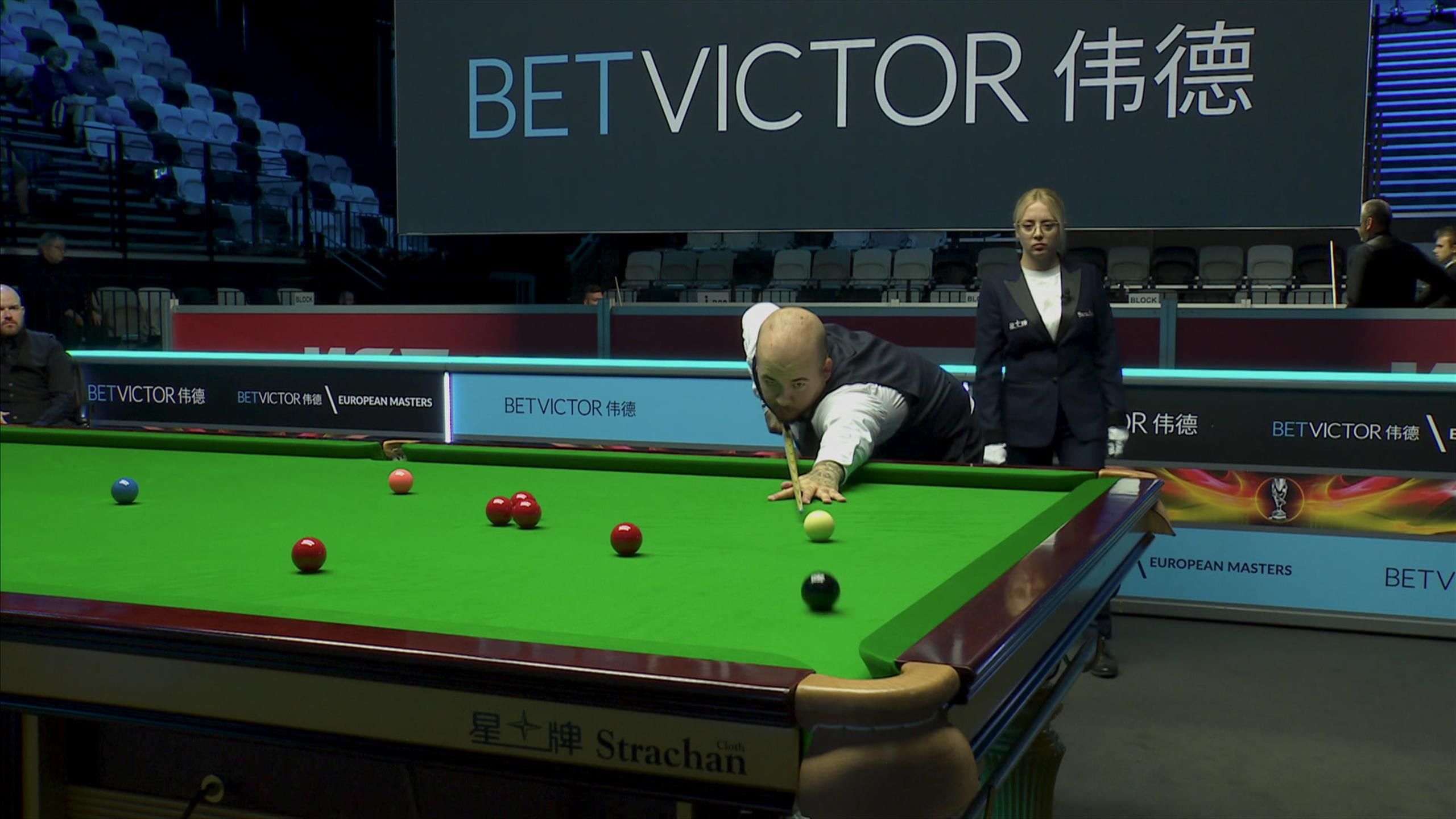 Luca Brecel wraps up win over Robbie Williams at European Masters with ...