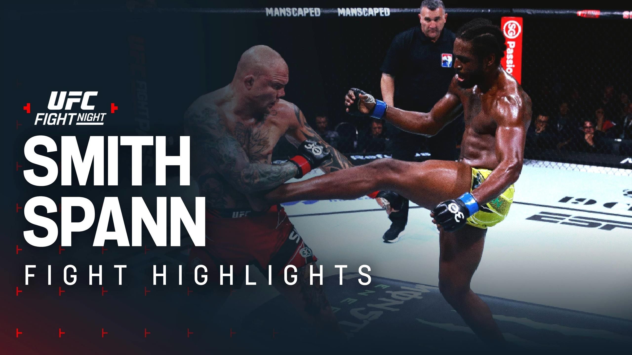Highlights from Anthony Smith’s win over Ryan Spann at UFC Fight Night ...