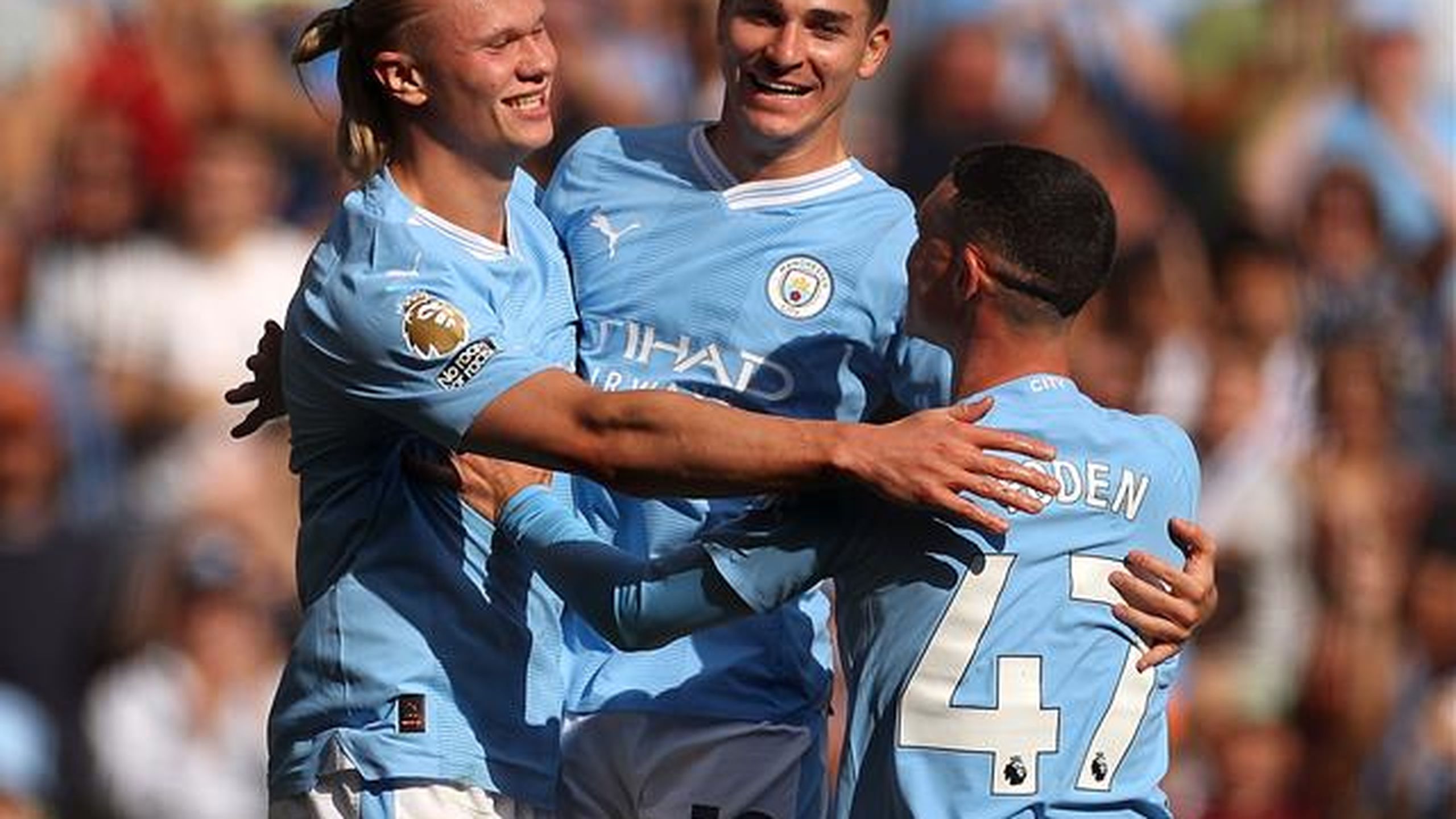 Manchester City 5-1 Fulham: Erling Haaland fires second-half hat-trick ...