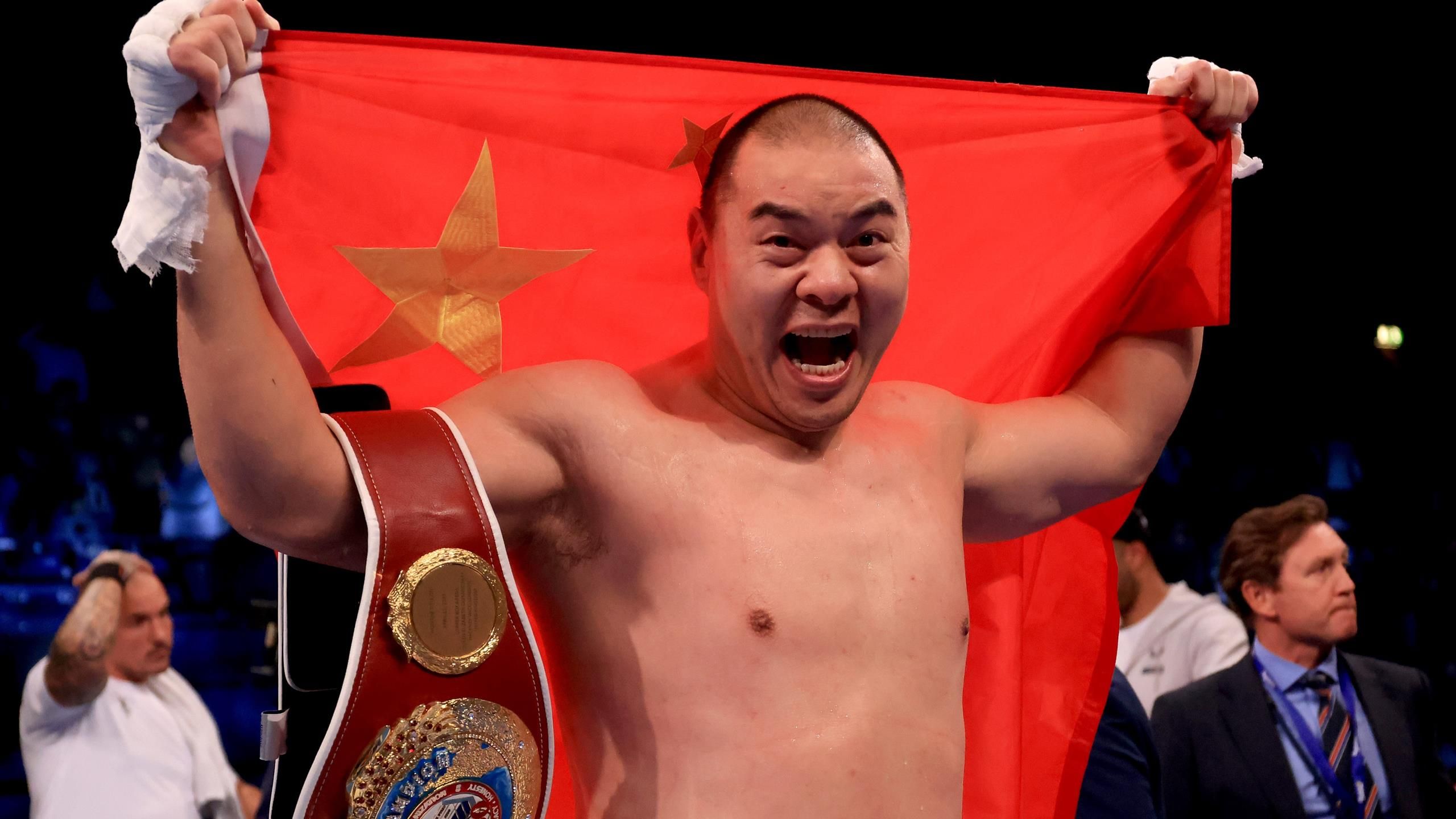 ‘An absolutely brutal ending’ - Zhilei Zhang defends WBO interim ...