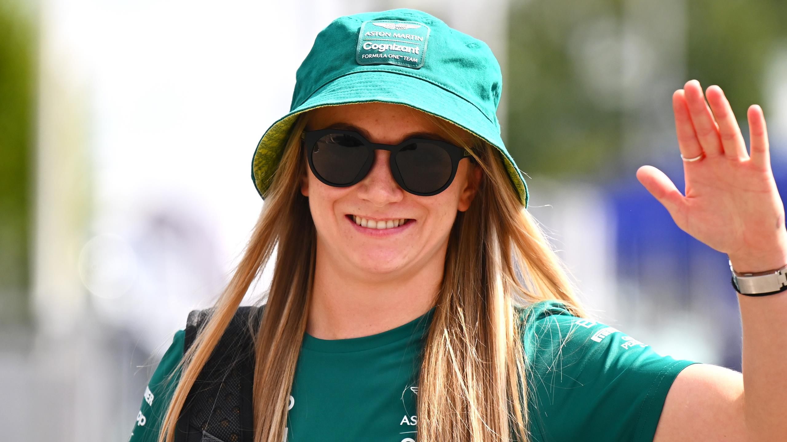 Jessica Hawkins becomes first woman to test drive Formula 1 car since ...