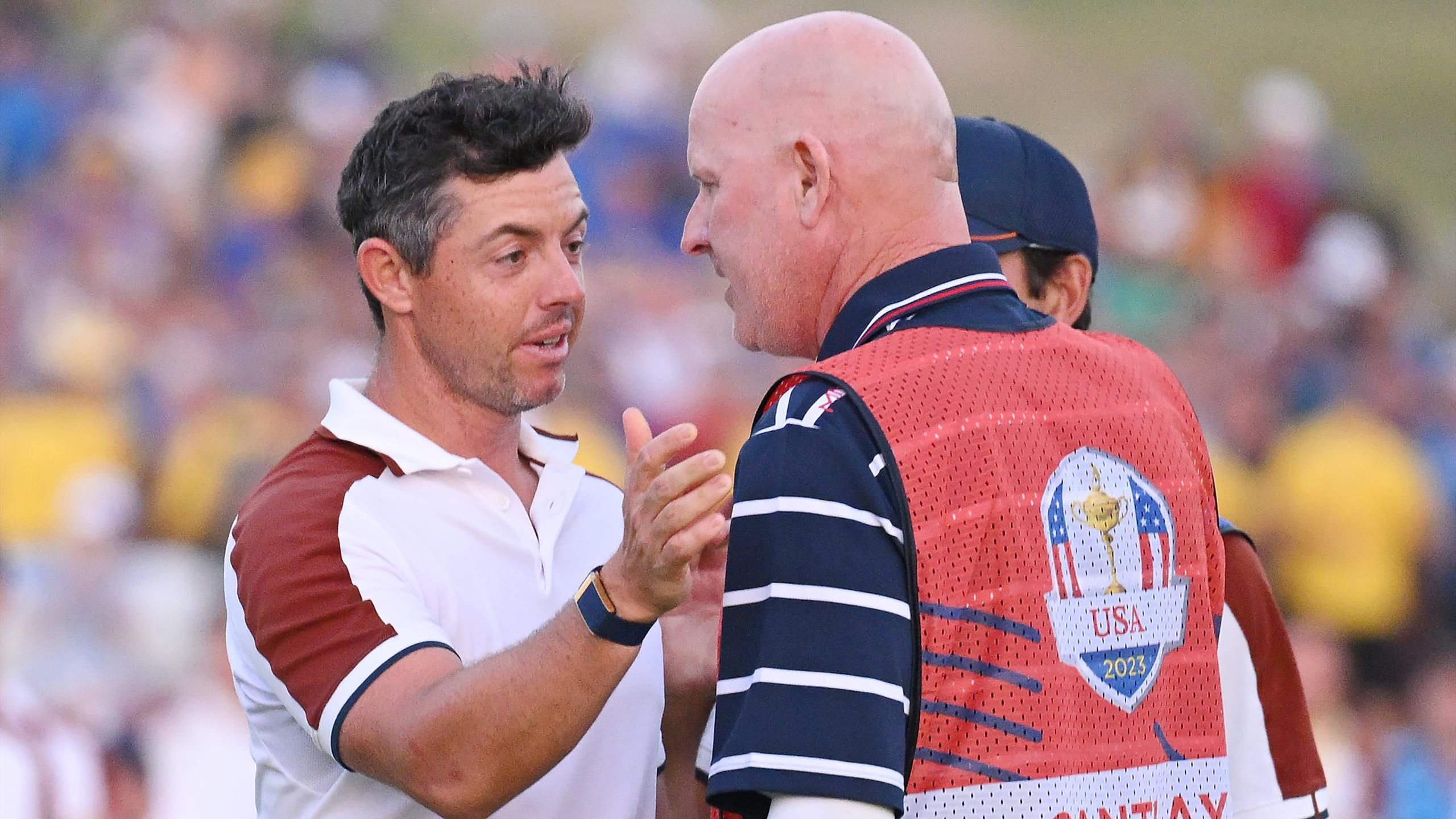 Europe retain five-point lead over US on second day of Ryder Cup after ...
