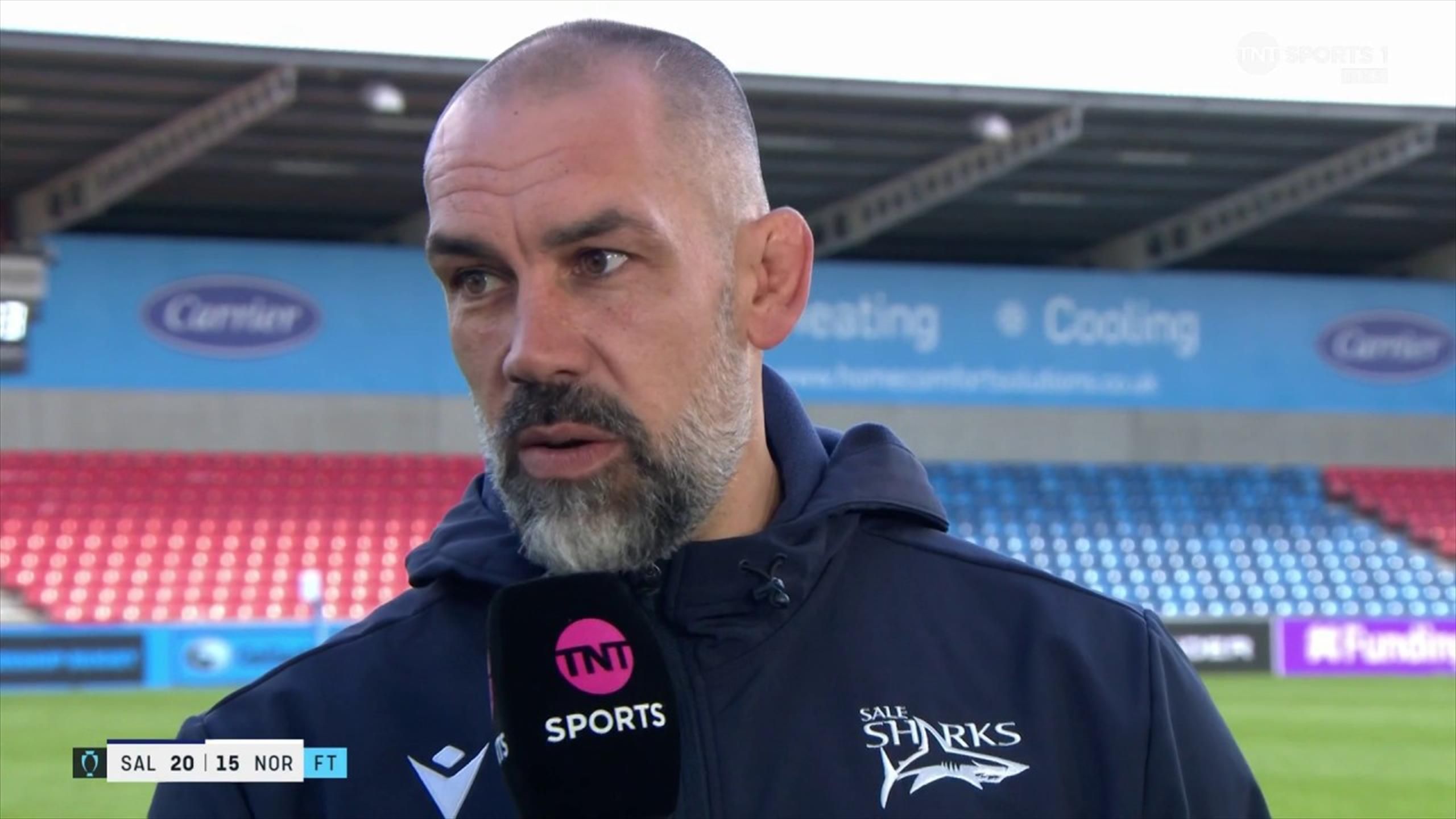 Sale Sharks director Alex Sanderson hails 'grit' in opening Gallagher ...