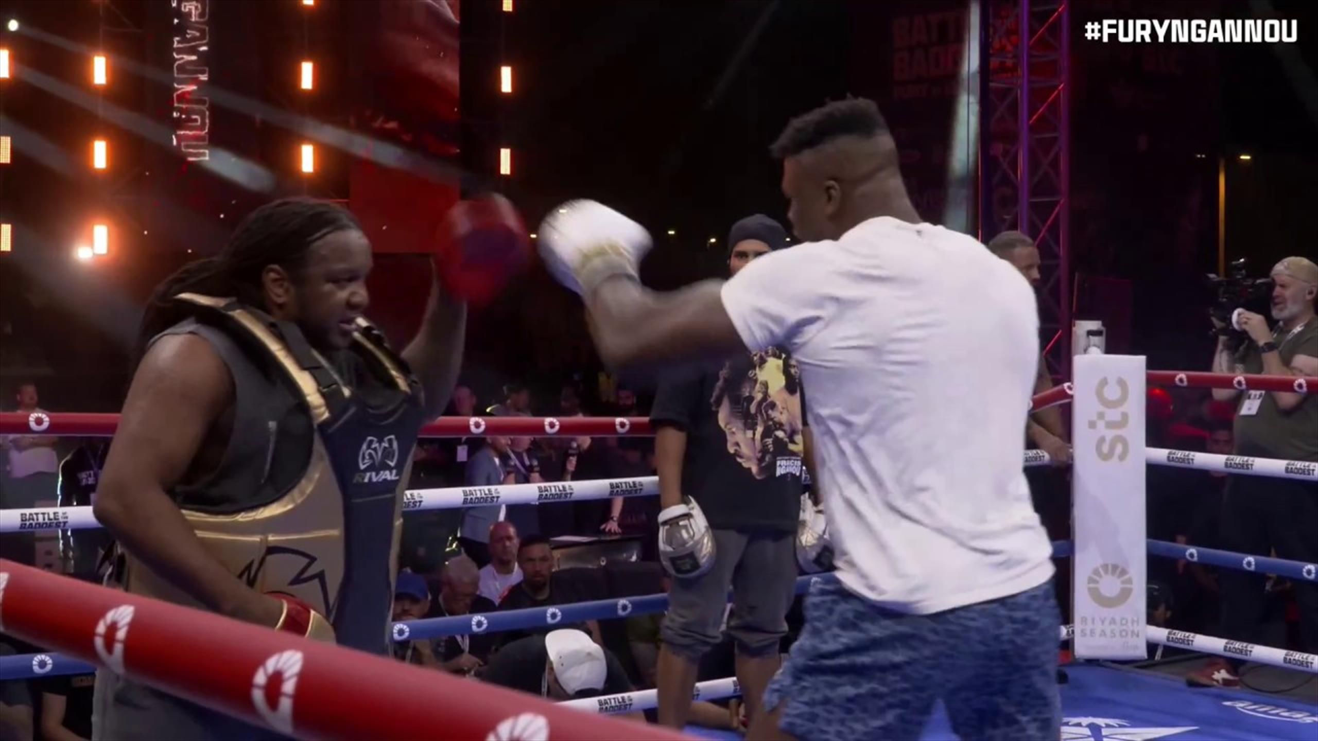 Watch the 'hardest hitting man on the planet' Francis Ngannou begin ...